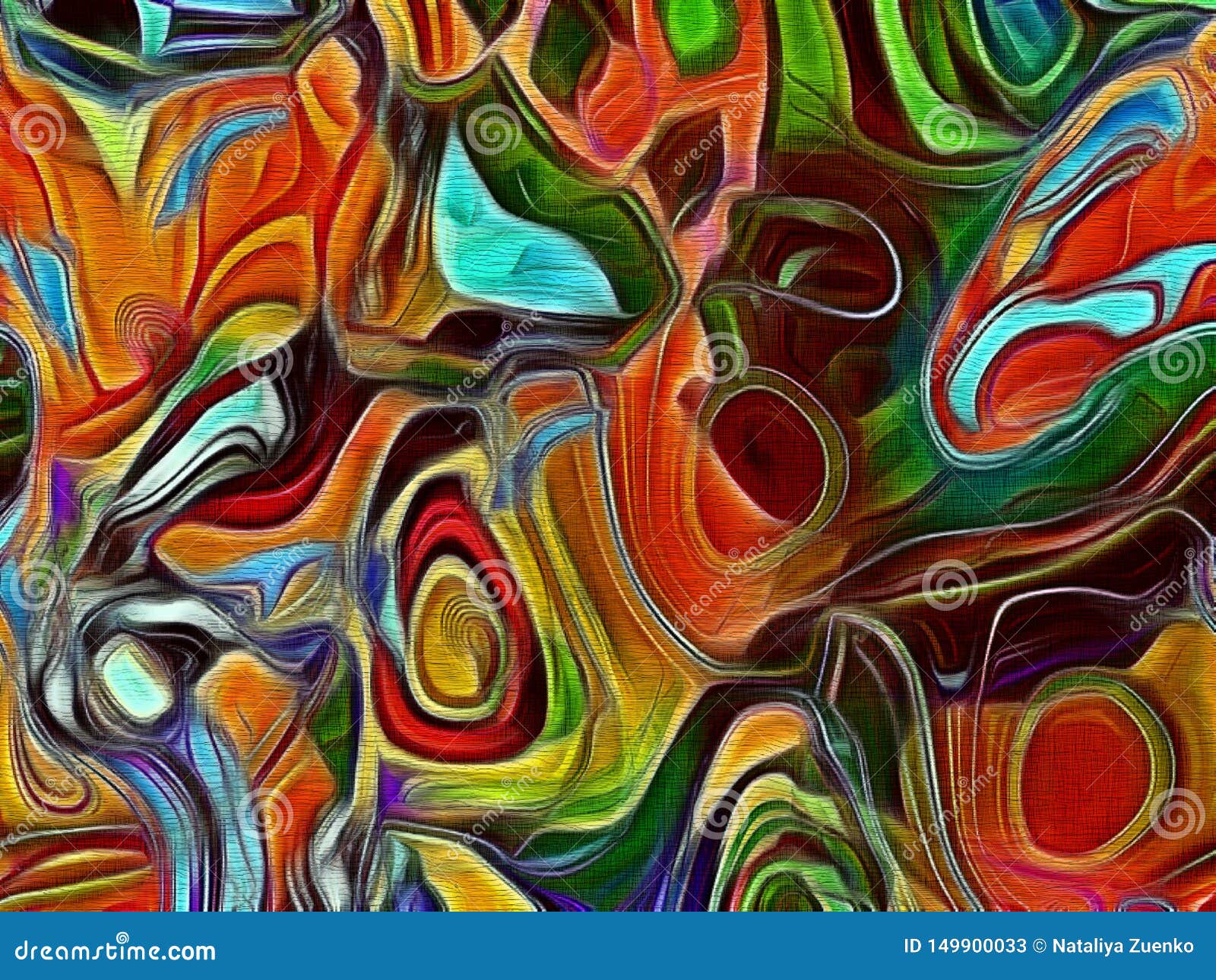 Abstract Grunge Background from Color Chaotic Blurred Spots ...