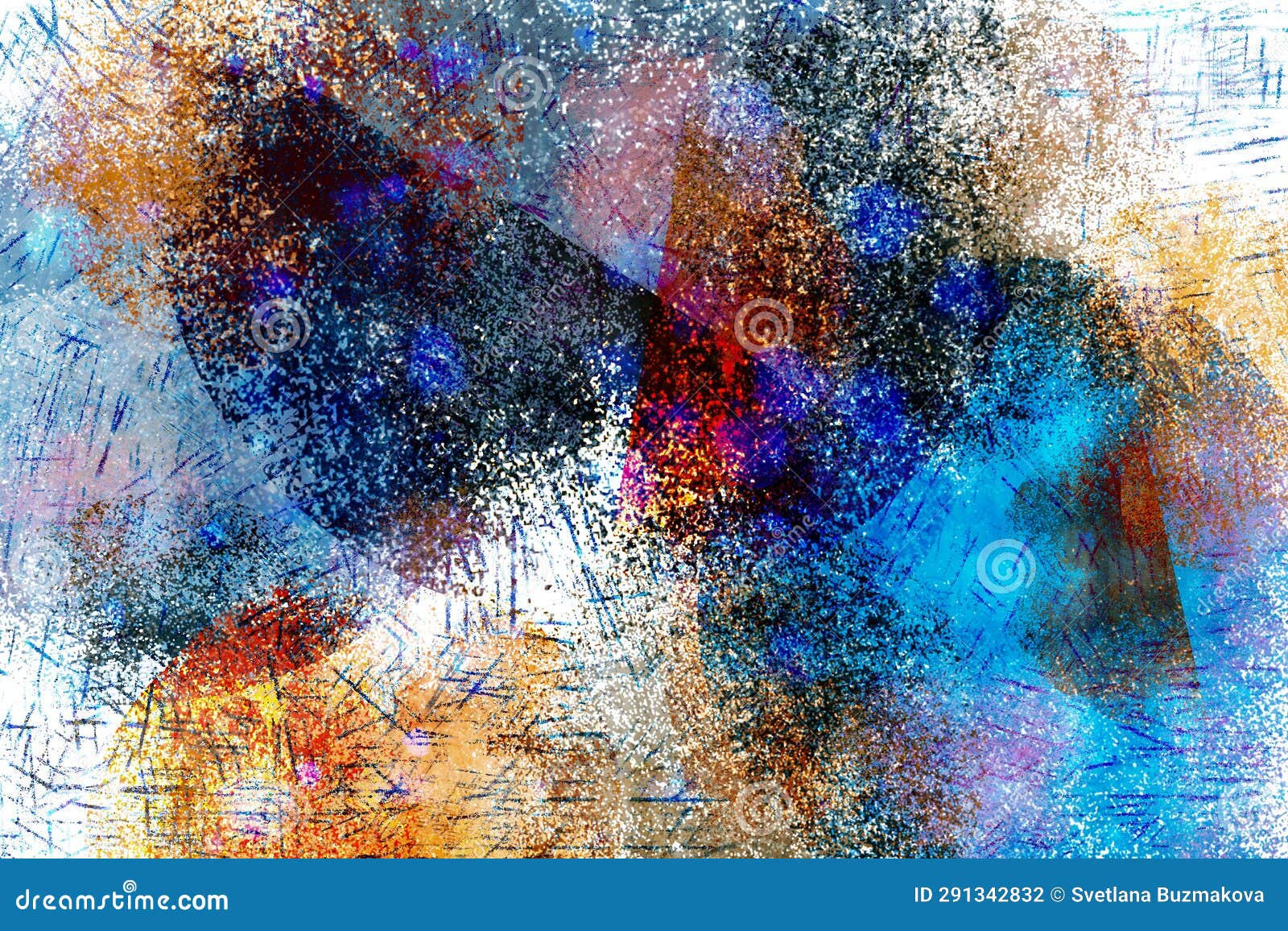 Abstract Grunge Background with Dashes, Dots, Blur and Scuff Marks ...