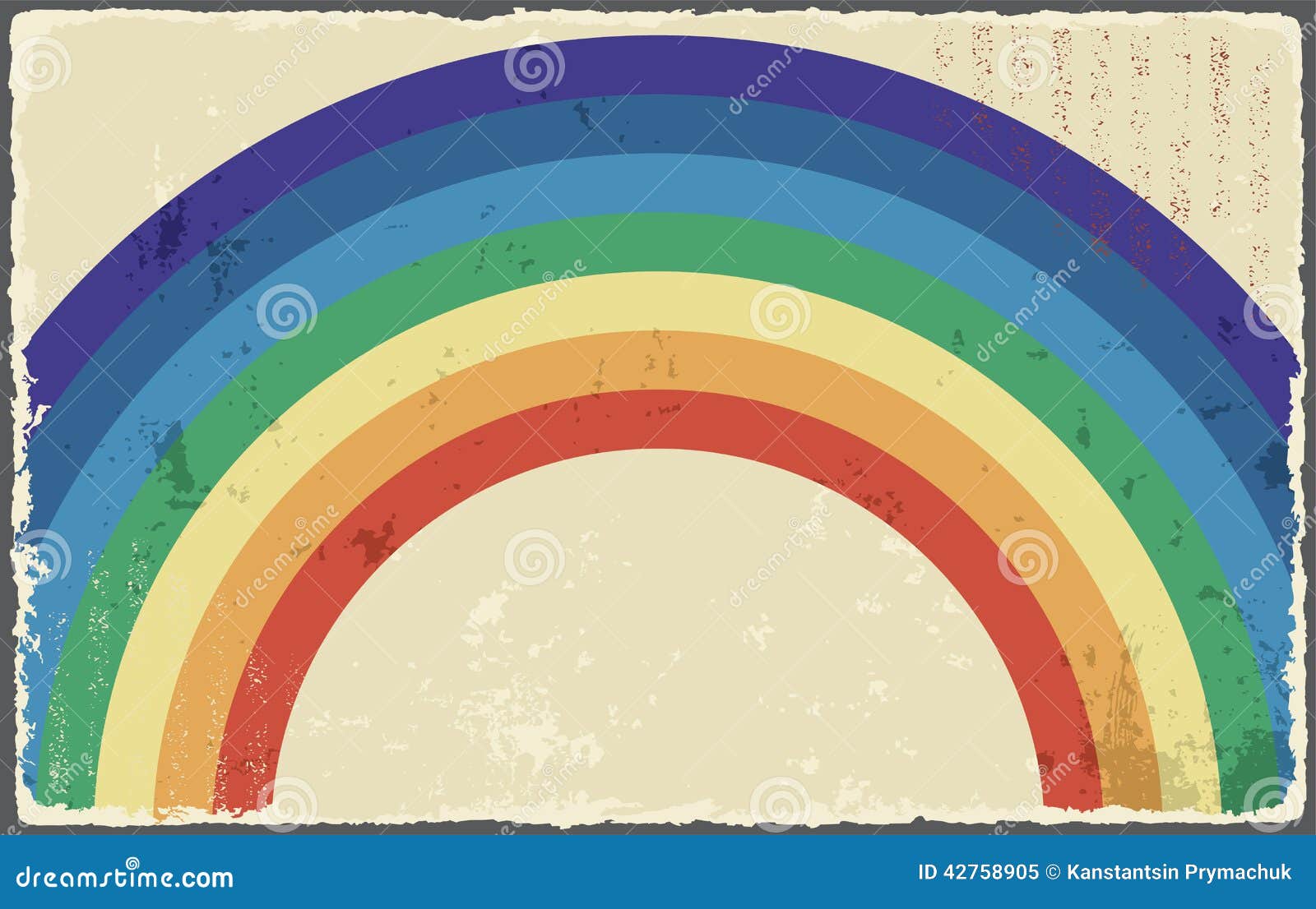 Rainbow Vector Grunge