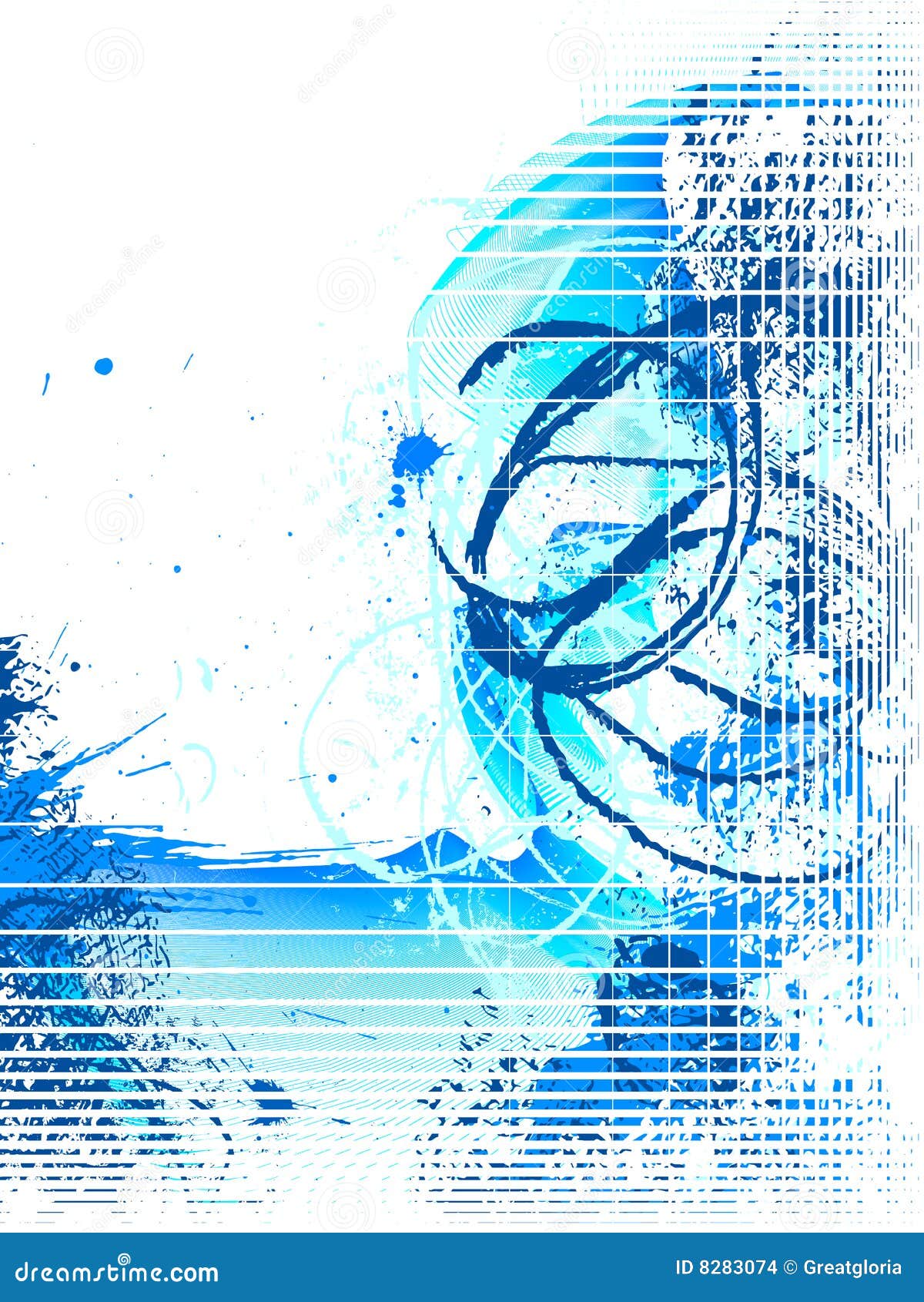 Abstract Grunge Background, Vector Stock Vector - Illustration of ...