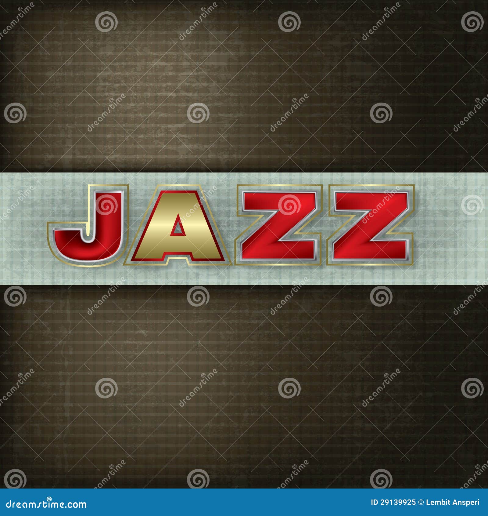 Abstract Grunge Background with Word Jazz Stock Vector - Illustration ...