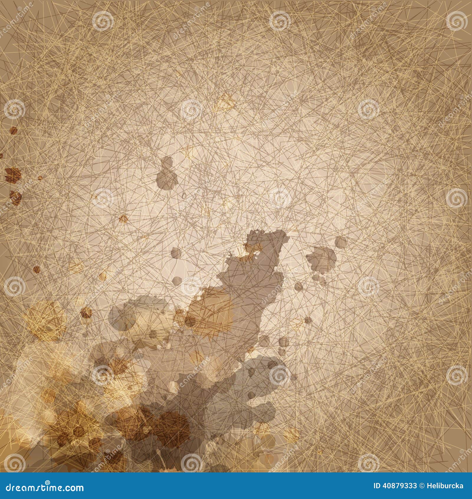 Abstract Grunge Brown Background with Scratch and Stock Vector ...