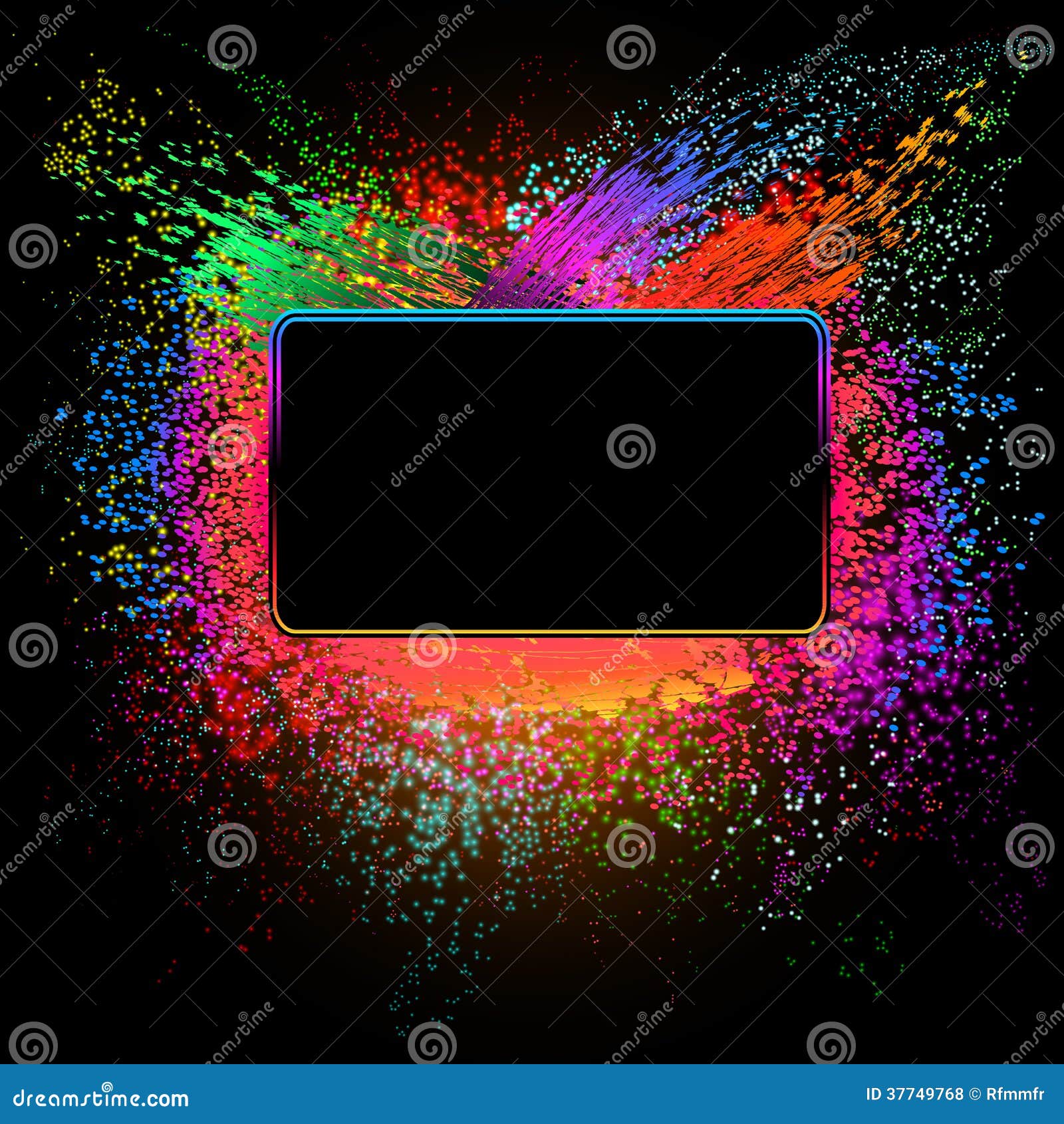Abstract Grunge Colorful Background. Stock Vector - Illustration of ...