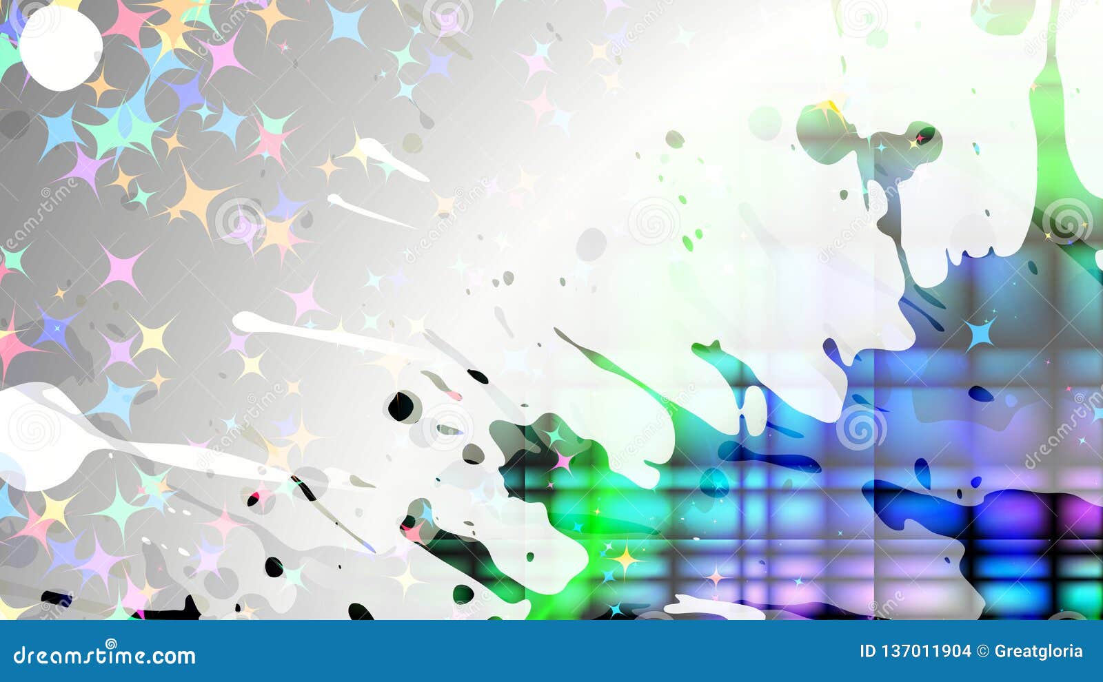 Abstract Grunge Colorful Background, Vector Stock Vector - Illustration ...