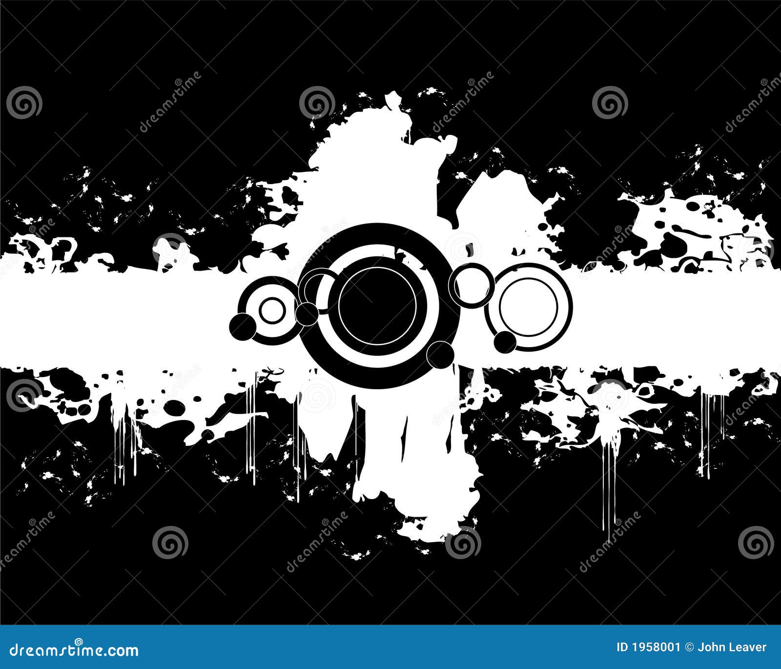 Abstract grunge design stock vector. Illustration of dots - 1958001