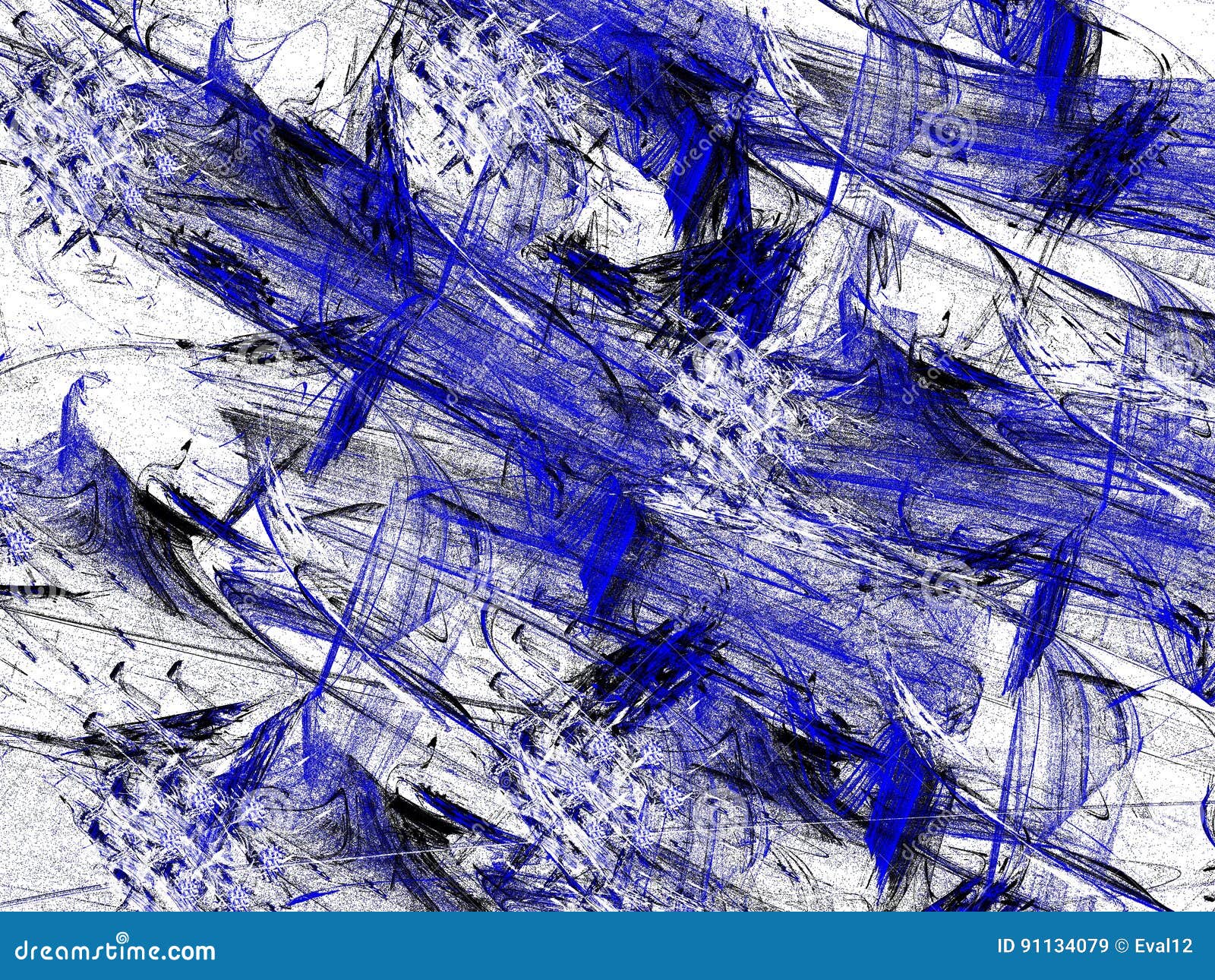 Abstract Grunge Dirty Blue Background on White Backdrop Stock ...