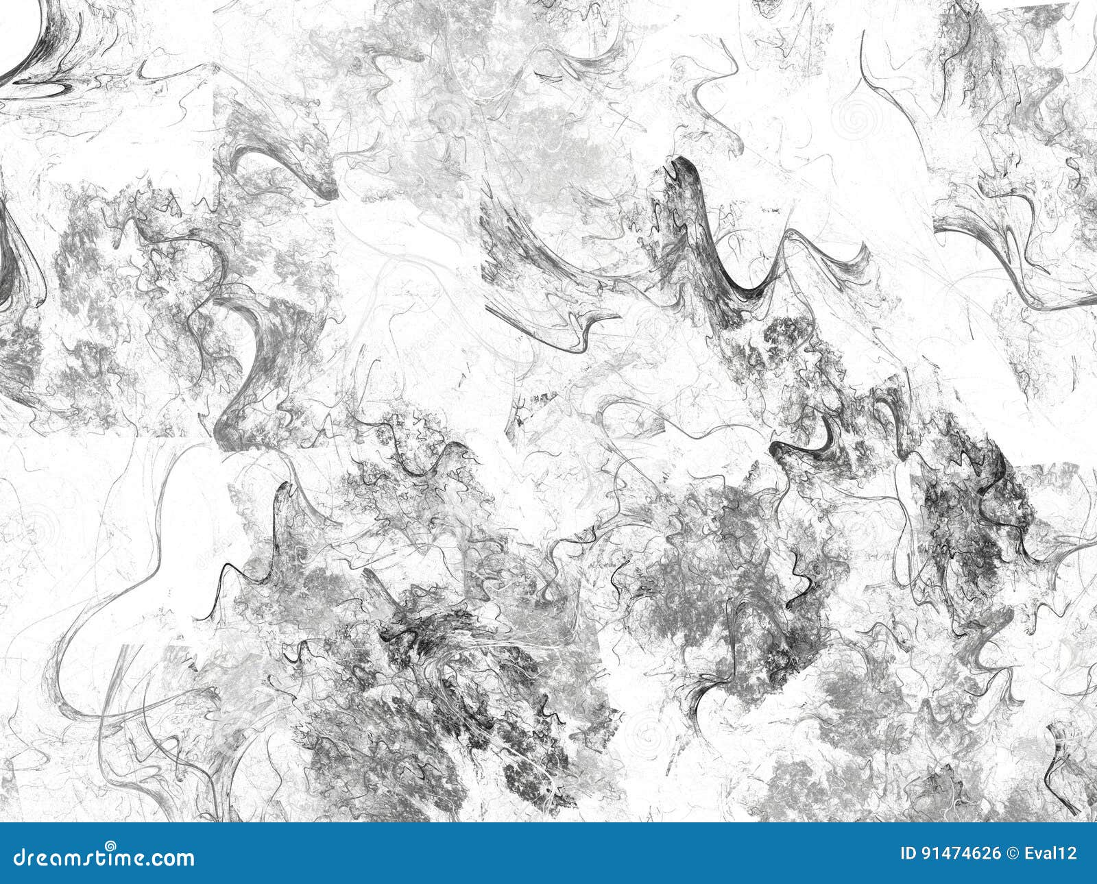 Abstract Grunge Dirty Gray Background on White Backdrop Stock ...