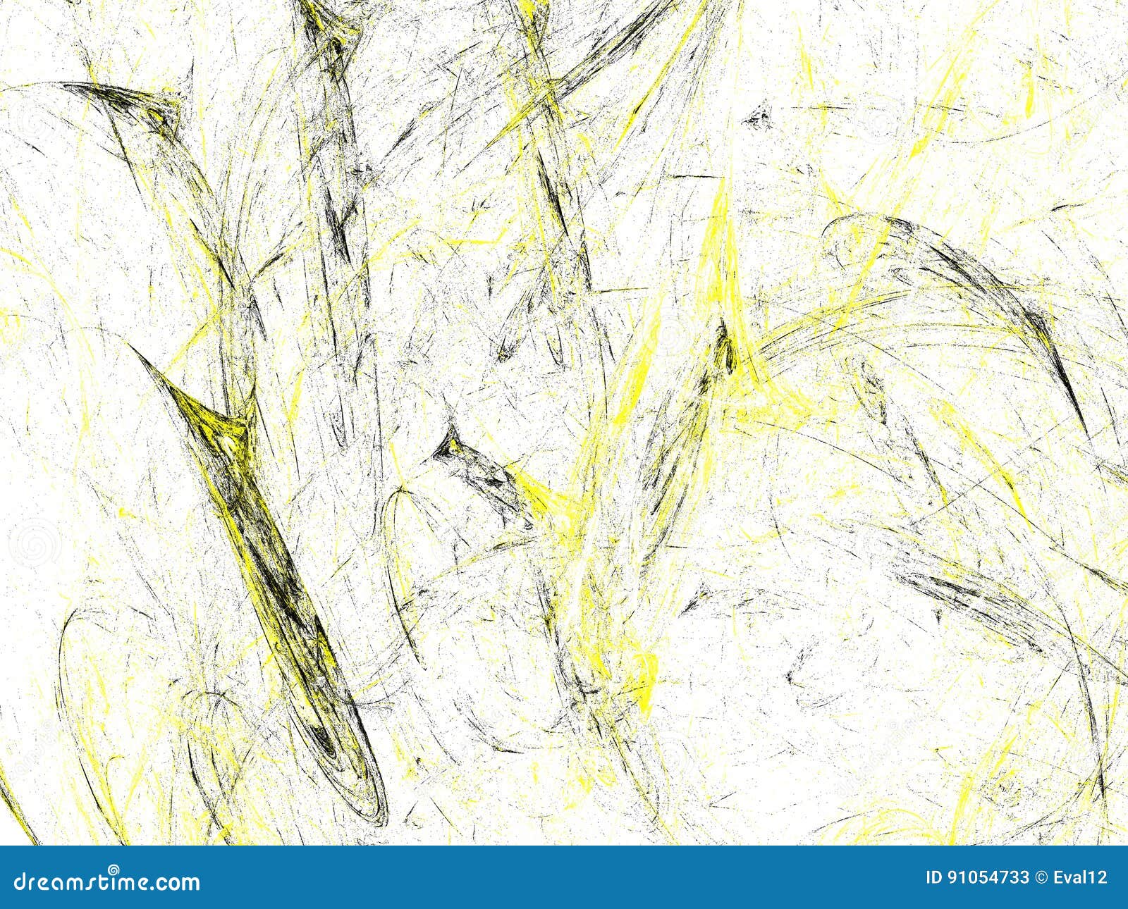 Abstract Grunge Dirty Yellow Background on White Backdrop Stock ...