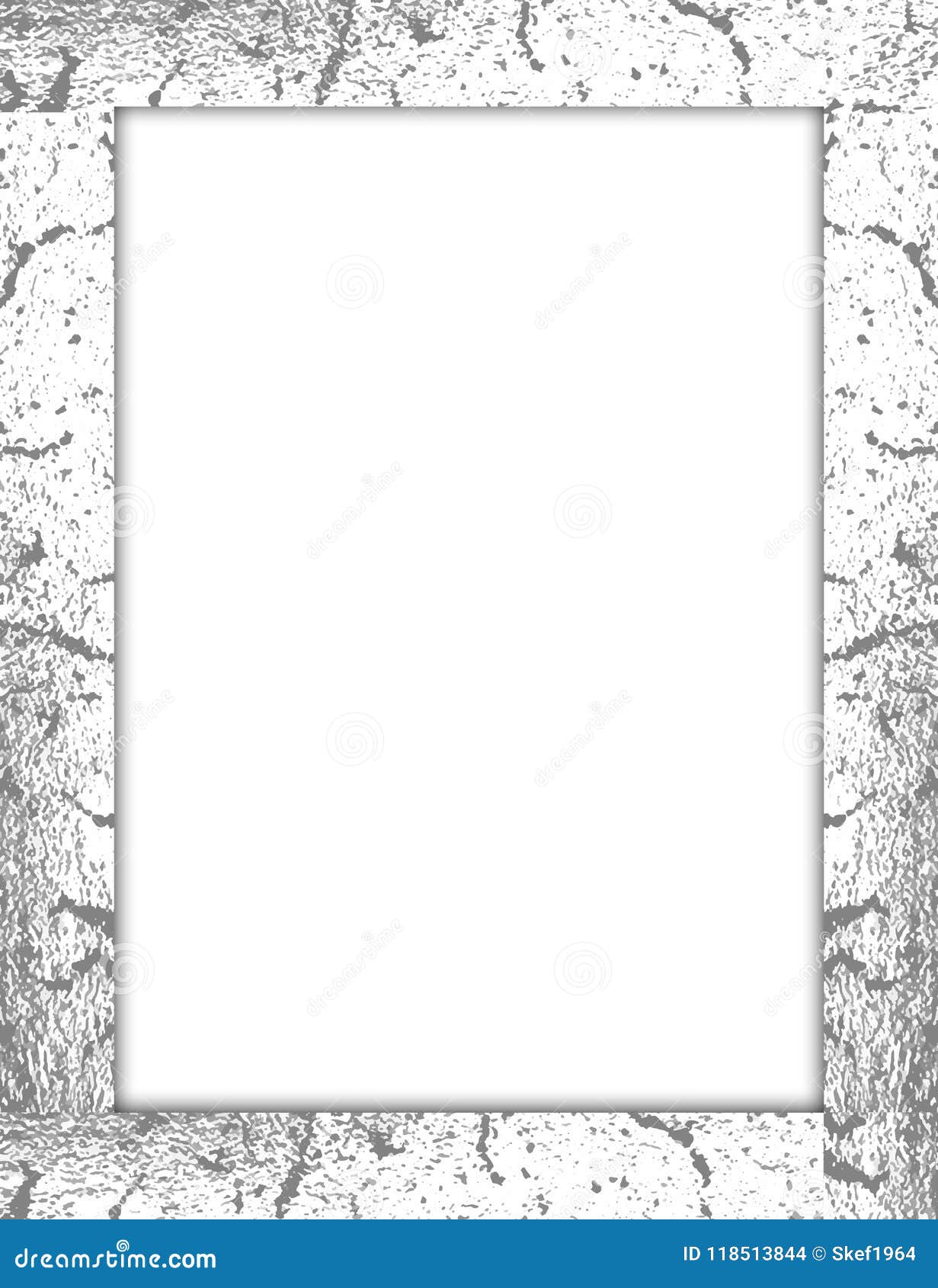 Abstract Grunge Old Textured Frame Design Template Mockup. Stock ...