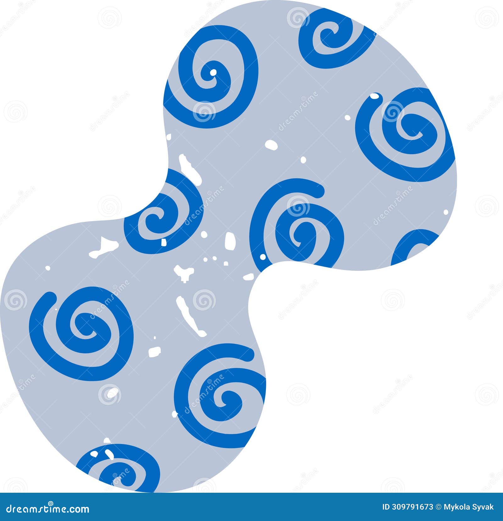 Abstract Grunge Eight Shape Stock Vector - Illustration of element ...