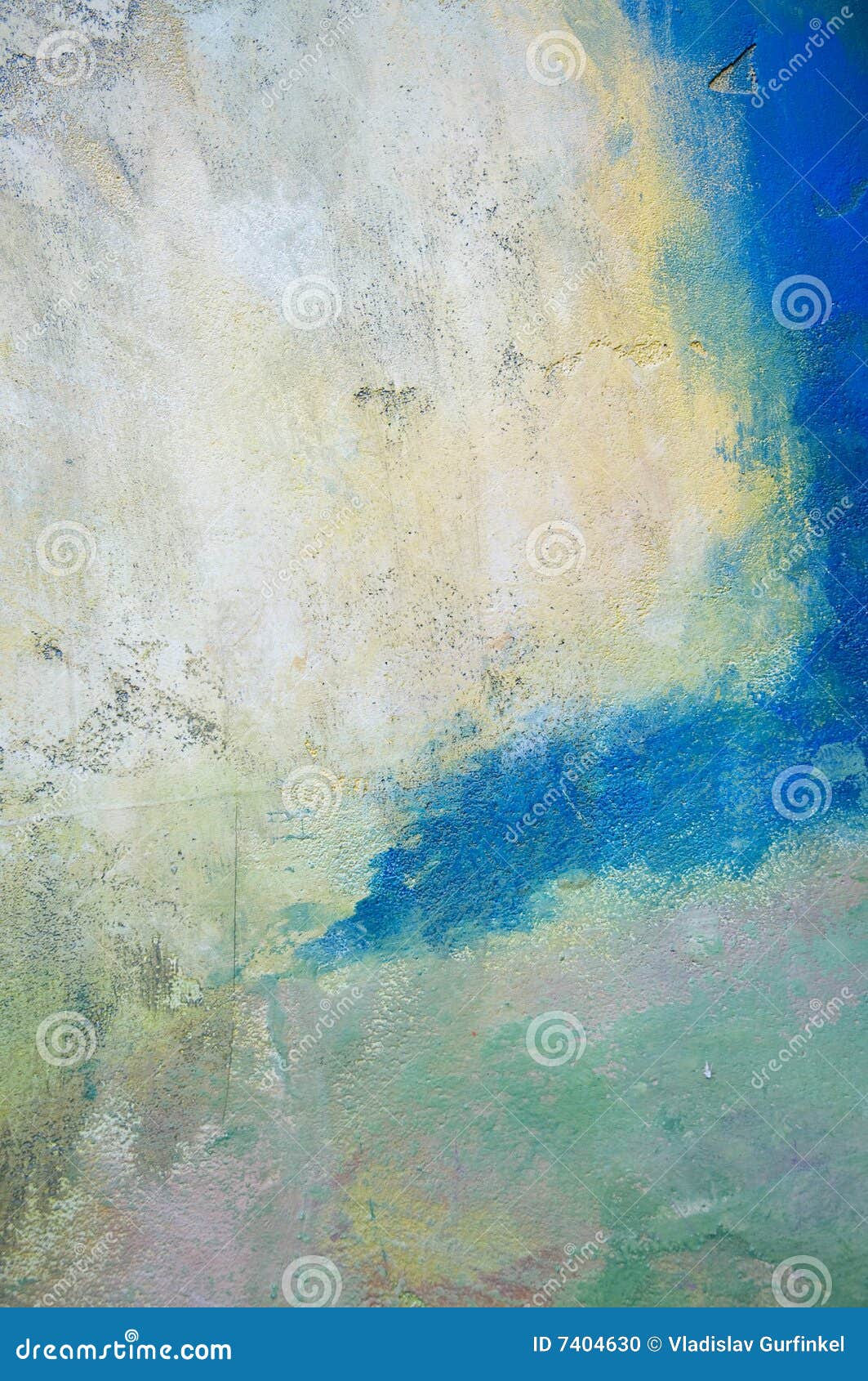 Abstract, Grunge, Faded Painted Wall Stock Photo - Image of building ...