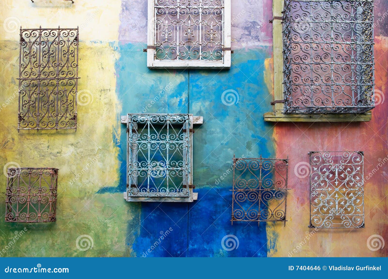 Abstract, Grunge, Faded Painted Wall Stock Photo - Image of abstract ...