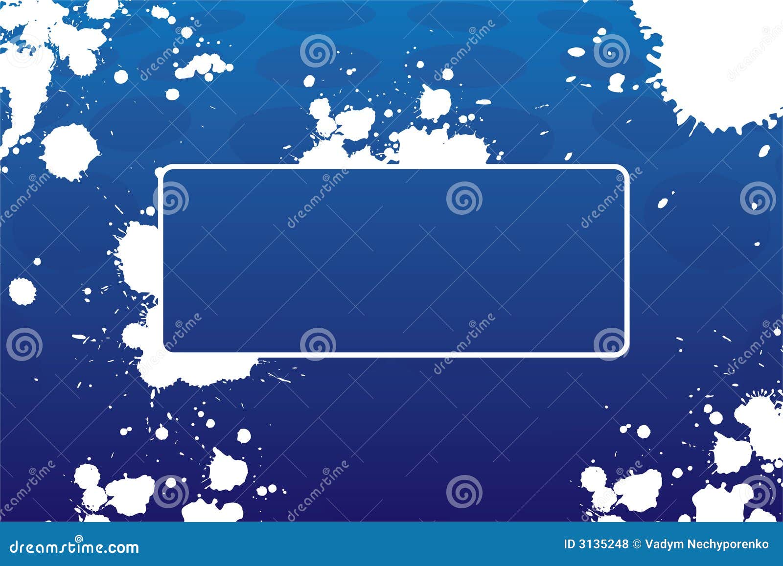 Abstract grunge frame stock vector. Illustration of paint - 3135248