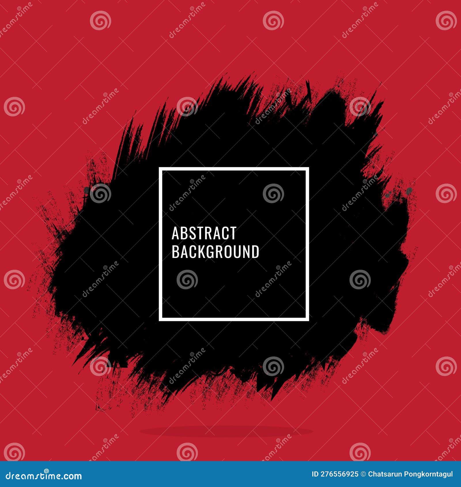 Abstract Grunge Freeform Red and Black Background Stock Vector ...