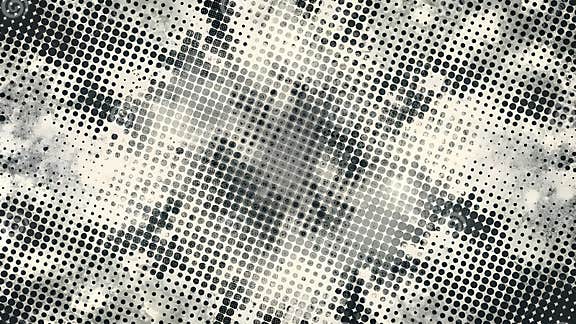 Abstract Grunge Halftone Pattern Background Stock Illustration ...