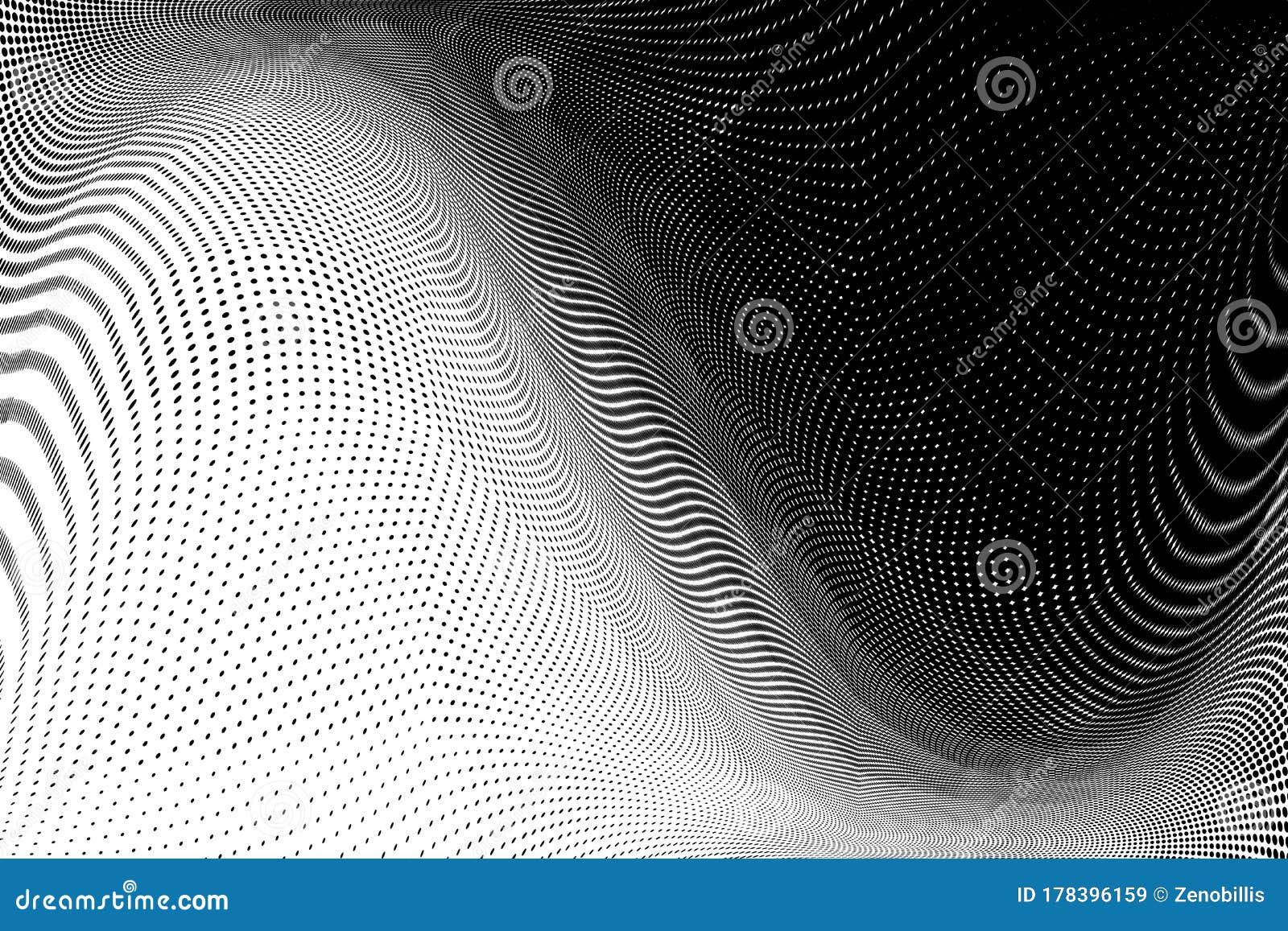 Abstract Grunge Halftone Pattern. Soft Dynamic Lines Stock Vector ...