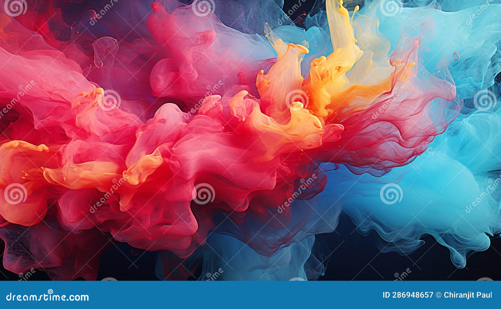 Abstract Grunge Ink Design Element Splashing on Background Stock ...