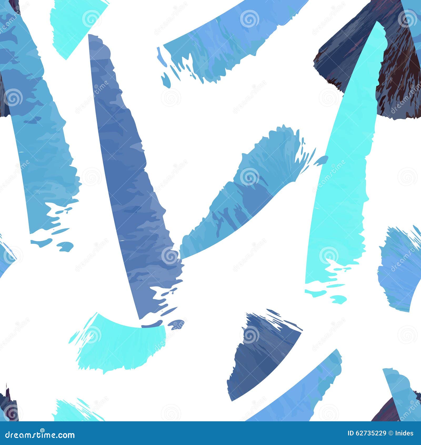 Abstract Ink Strokes Vector Seamless Stock Illustrations – 18,602 ...