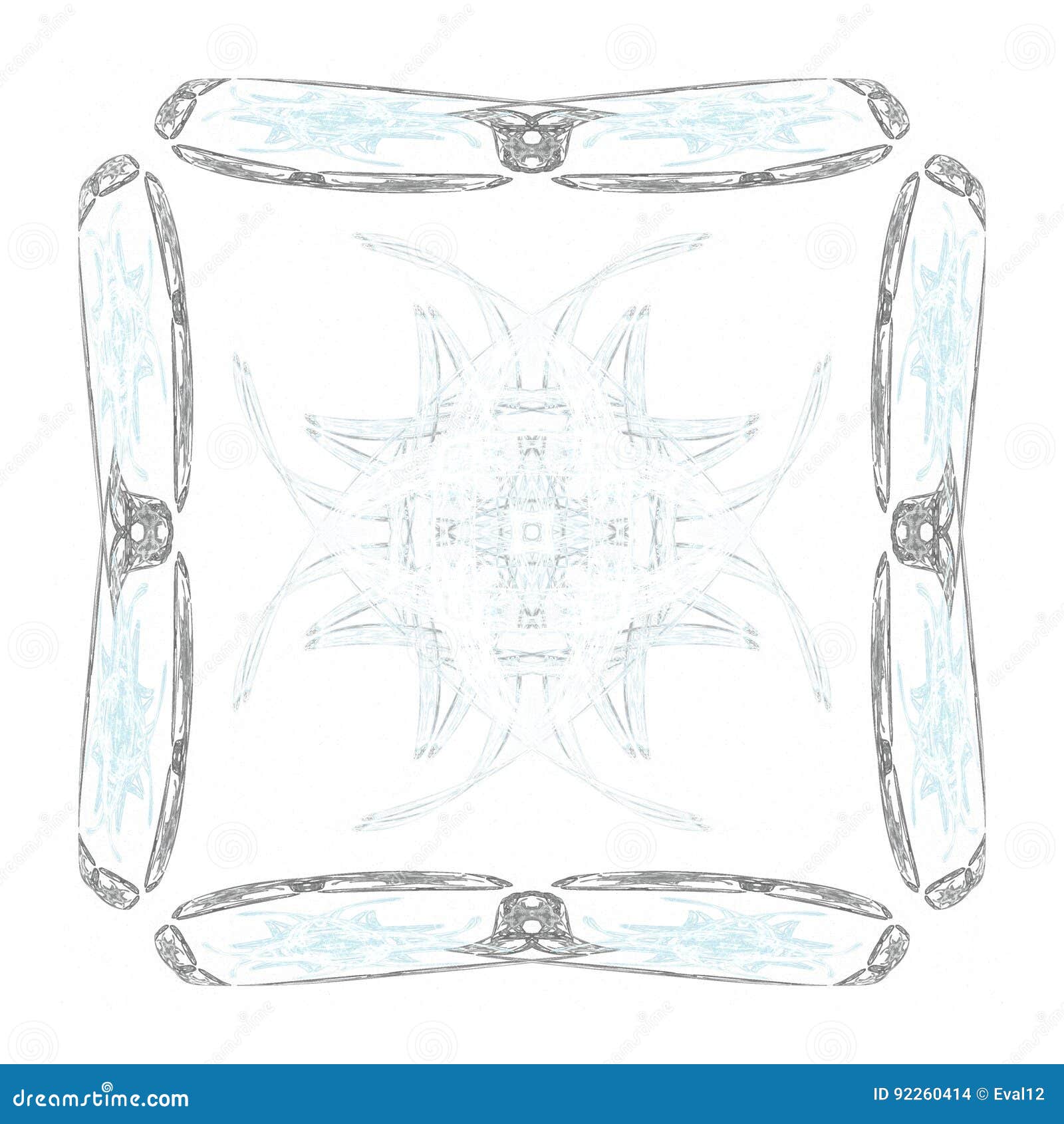 Abstract Grunge Light Blue Pattern Stock Illustration - Illustration of ...