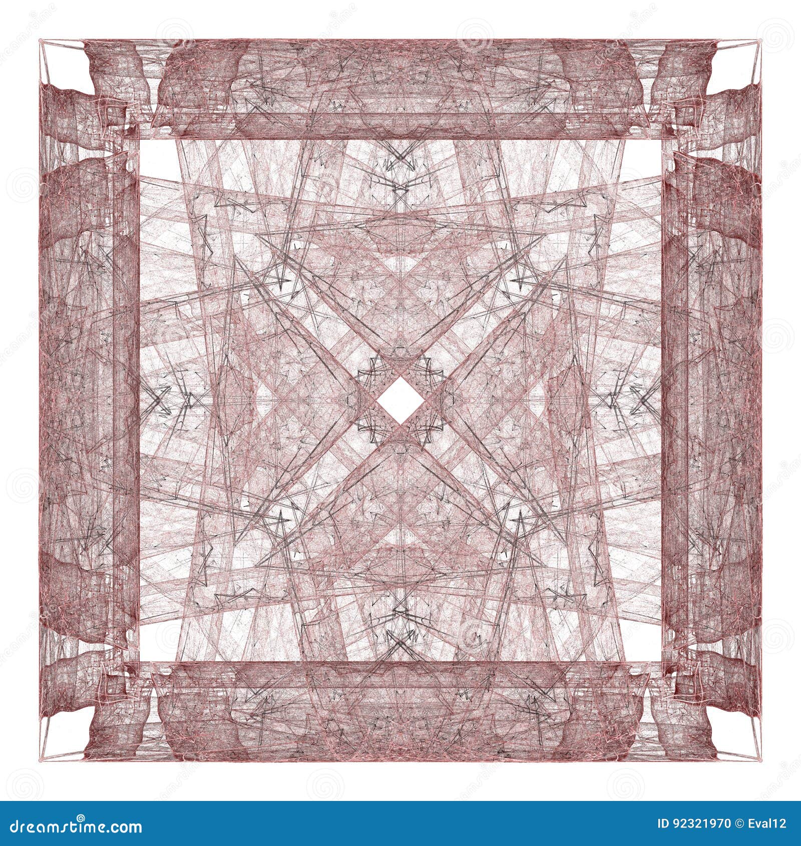 Abstract Grunge Maroon Isolated Pattern Stock Illustration ...