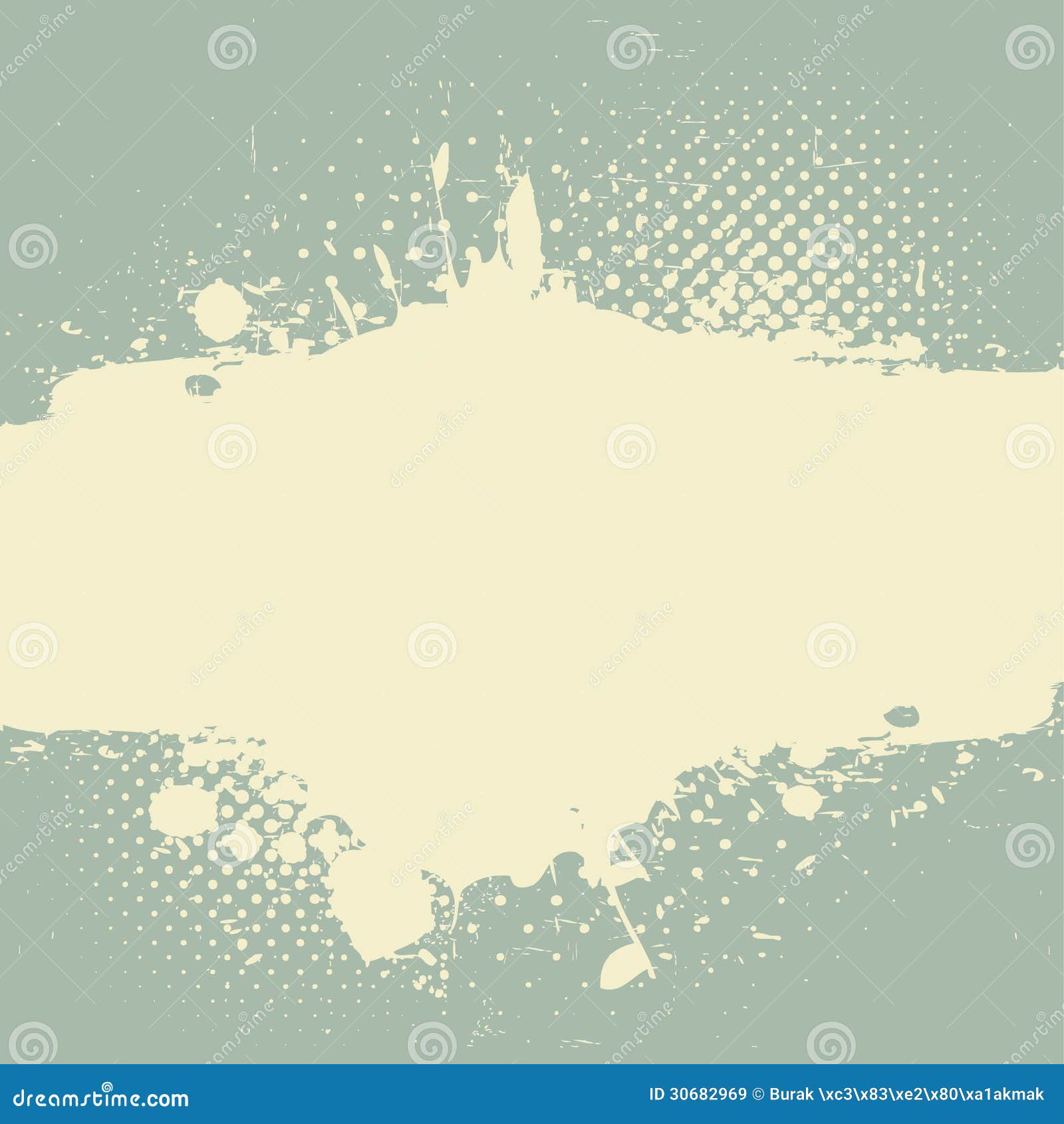 Abstract Grunge Splash Design Stock Vector - Illustration of postcard ...