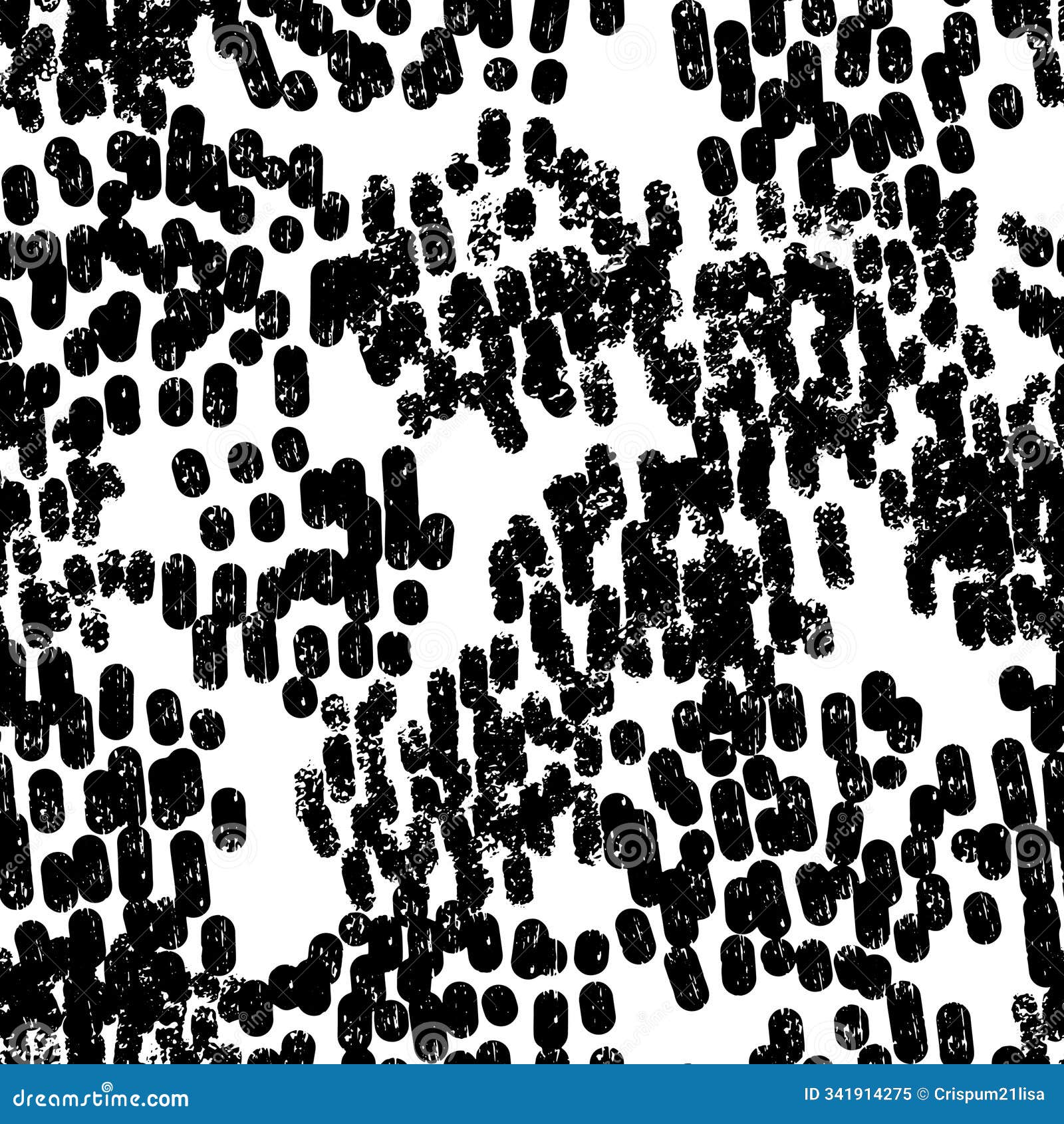 Abstract Grunge Texture Stylized Seamless Pattern Rapport Stock Vector ...