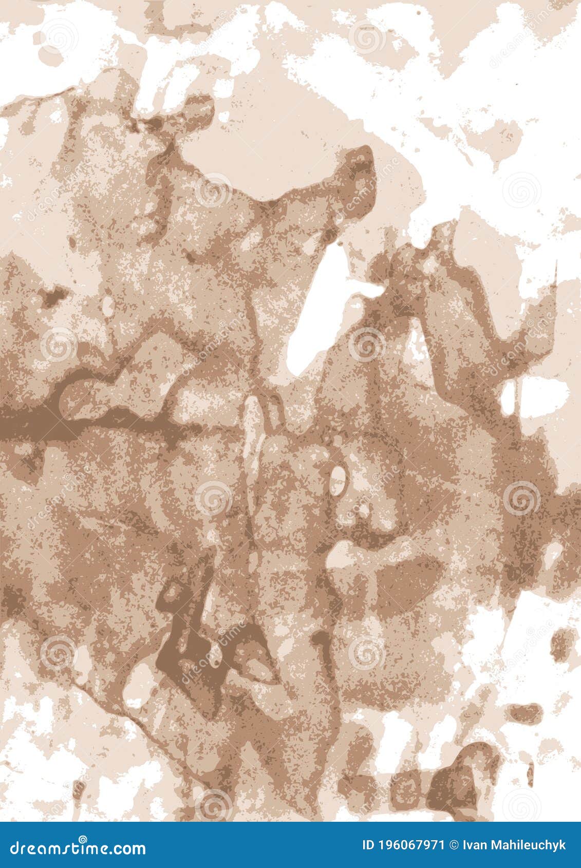 Abstract Grungy Texture Template Stock Vector - Illustration of grunge ...