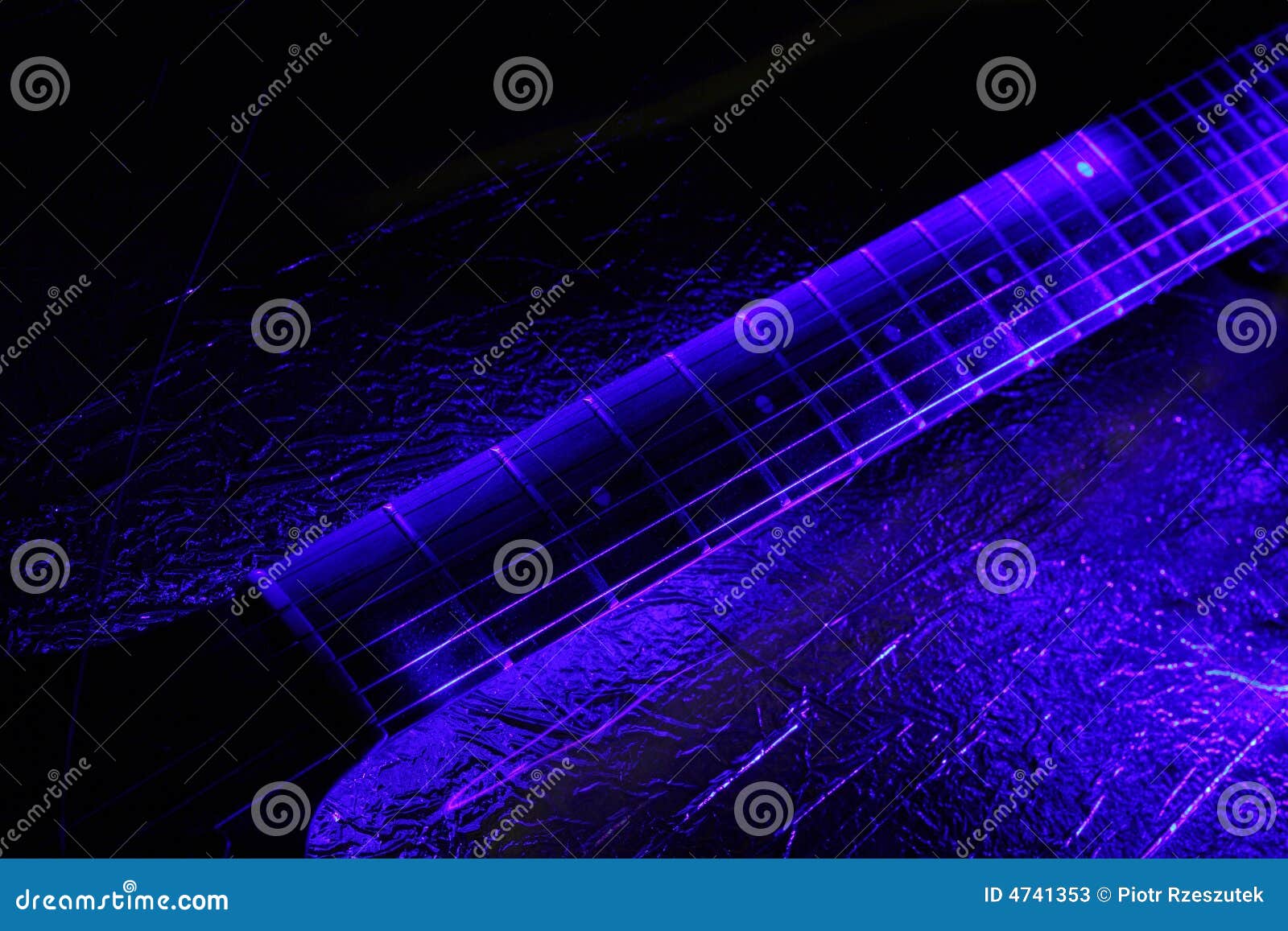 Abstract Guitar Music Theme Stock Illustration - Illustration of dirty ...