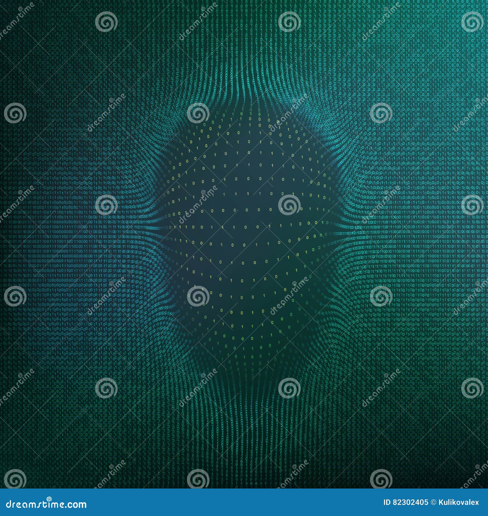 Matrix Face Stock Photo | CartoonDealer.com #46858128