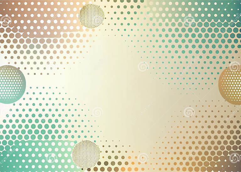 Abstract Halftone Backgrounds Dynamic Dot Patterns and Circles for ...
