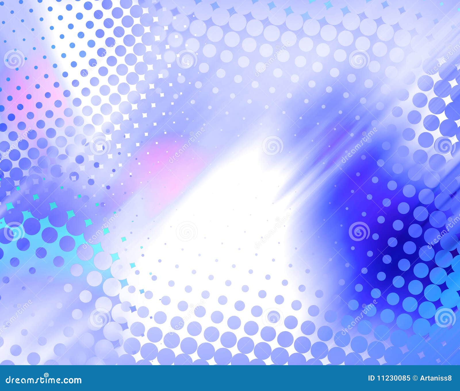 Abstract Halftone Blue Background Stock Illustration - Illustration of ...