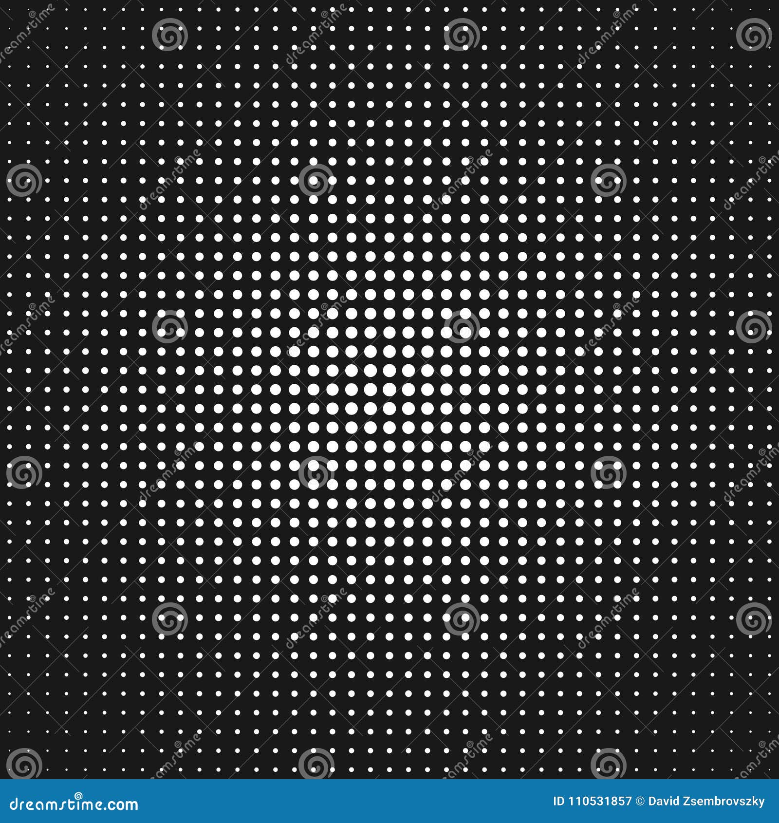Abstract Halftone Circle Pattern Background - Vector Graphic Stock ...