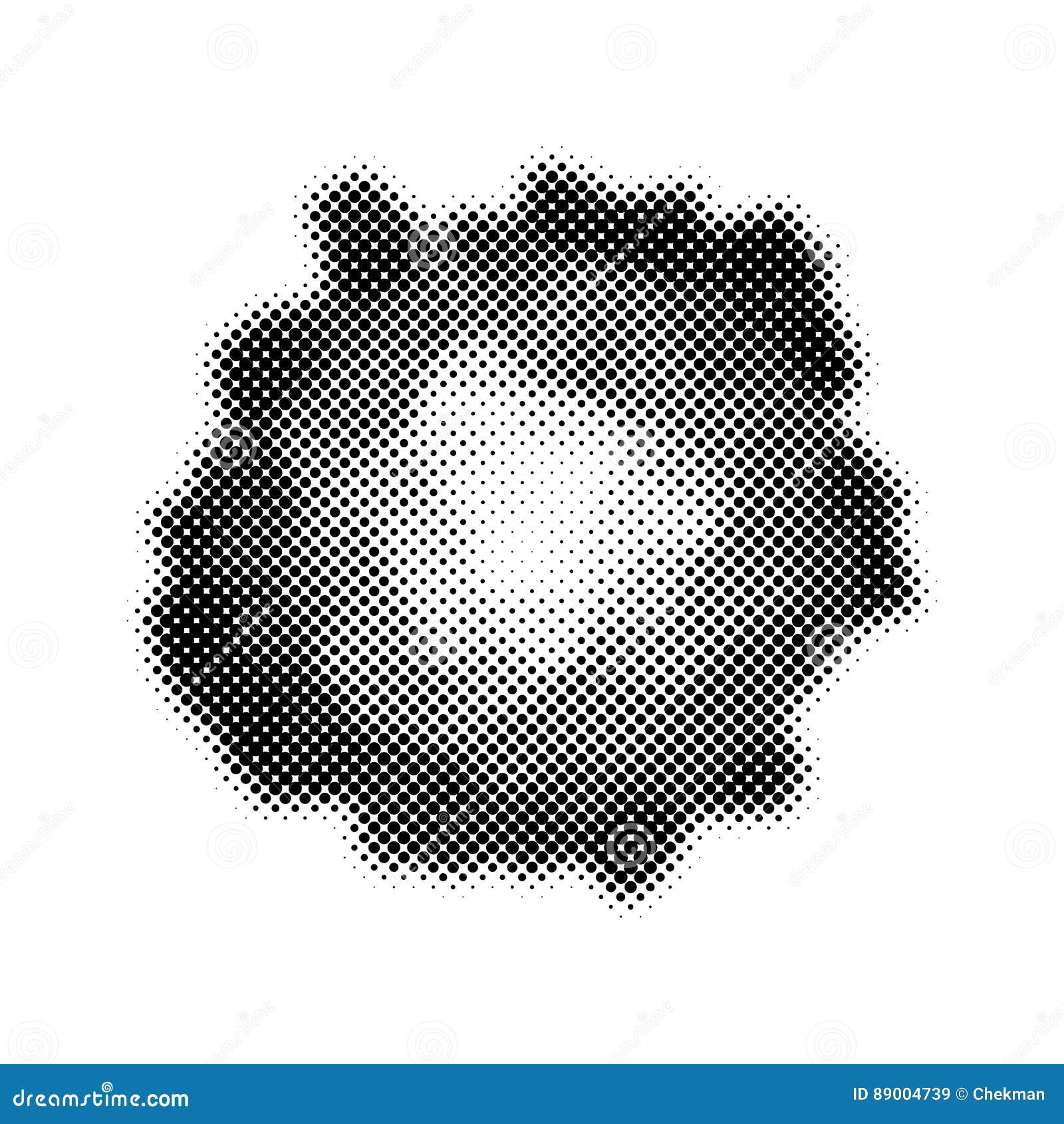 Abstract Halftone Design Element. Vector Illustration Stock ...