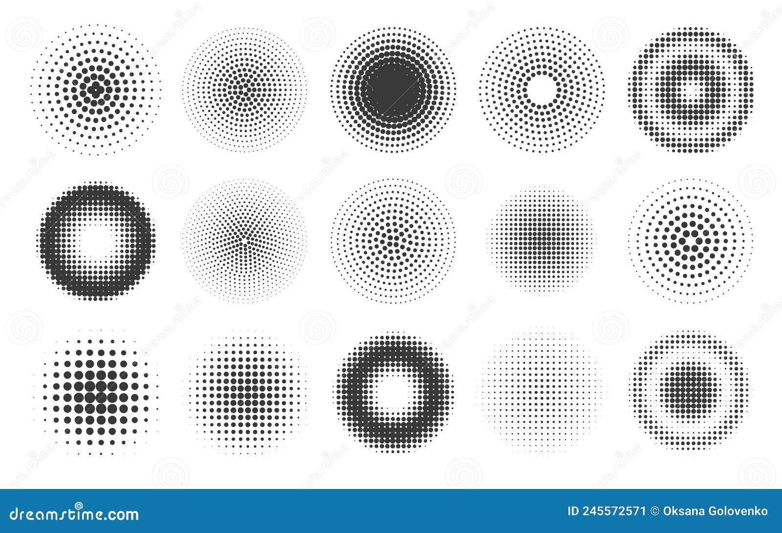Round Comic Faces. Abstract Smile Characters, Cartoon Emoji Avatars ...