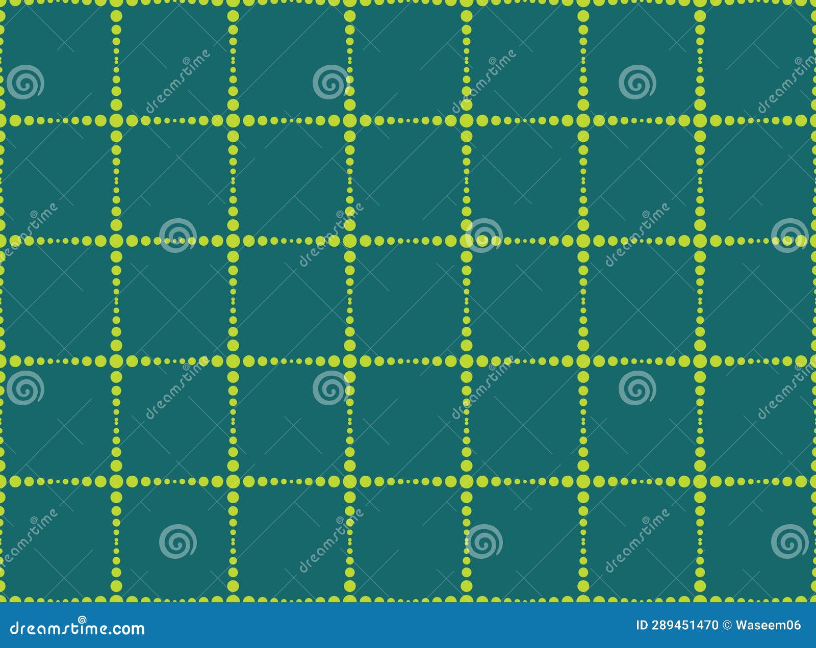 Abstract Halftone Dots Crossing Lines Grid Forming Squares Stock Vector ...