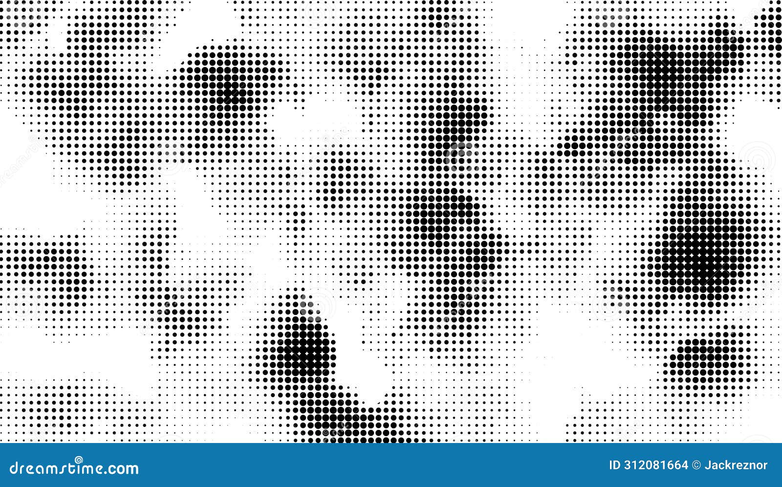 Abstract Halftone Effect Vector Background Stock Vector - Illustration ...