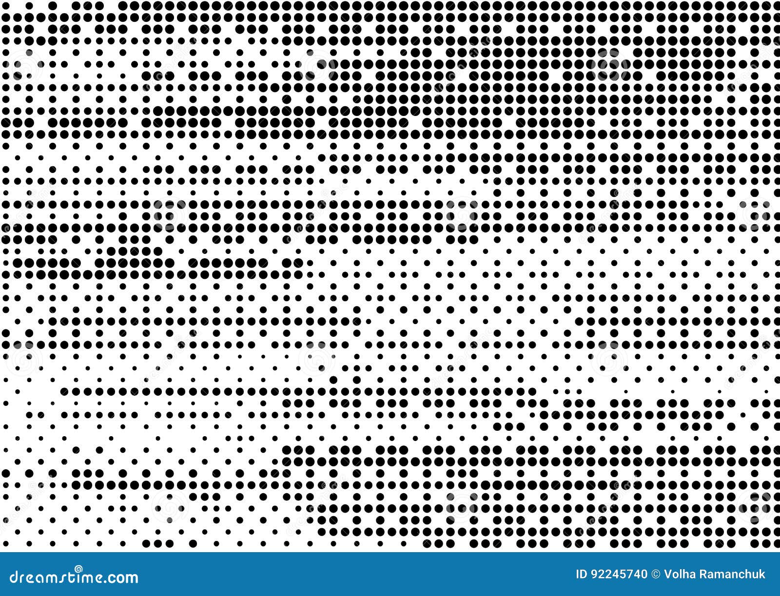 Abstract Halftone Pattern Texture. Vector Modern Background for Posters ...