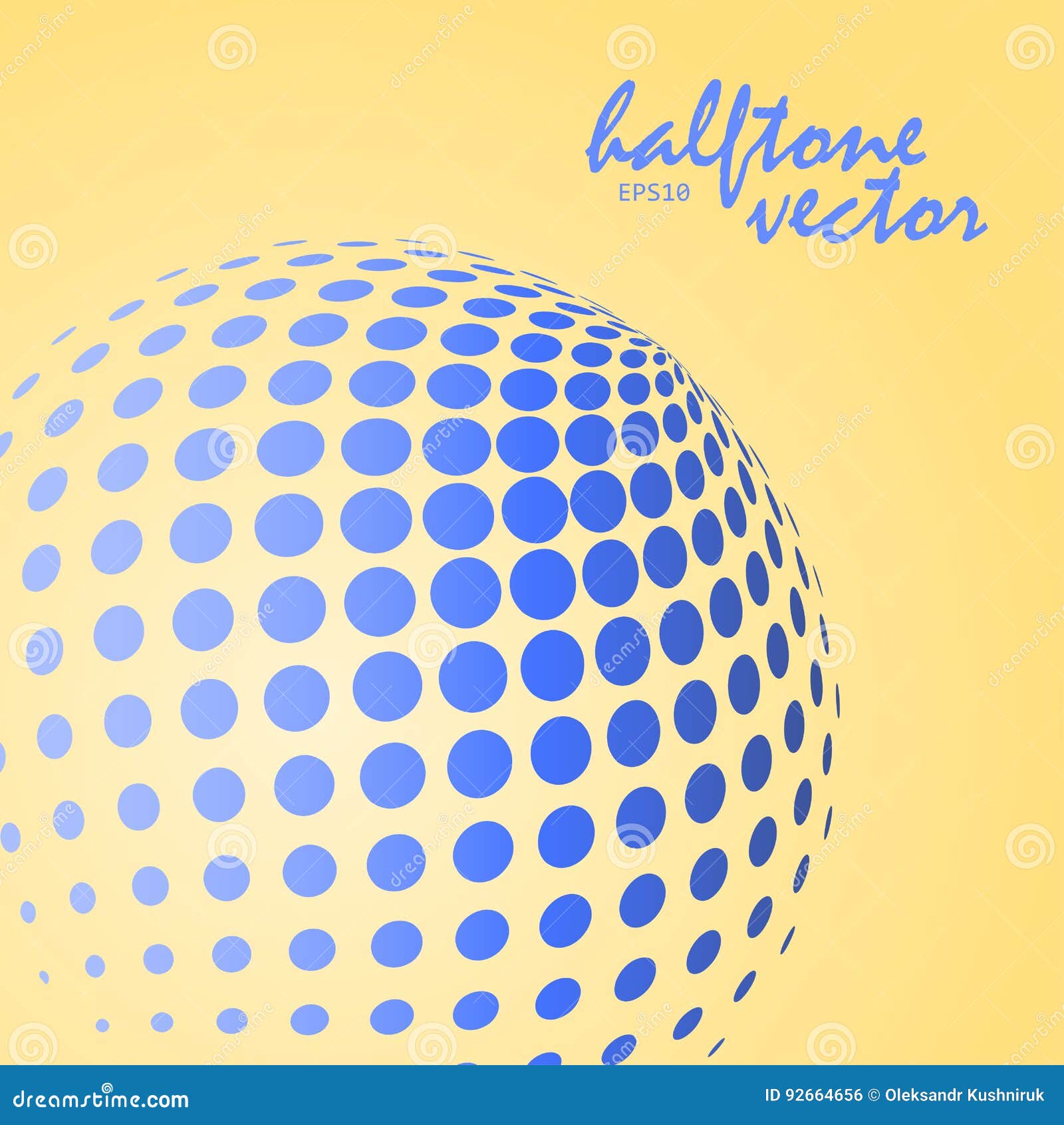 Abstract Halftone Sphere in Blue Color Stock Vector - Illustration of ... Abstract Halftone Sphere in Blue Color Stock Vector - Illustration of ...