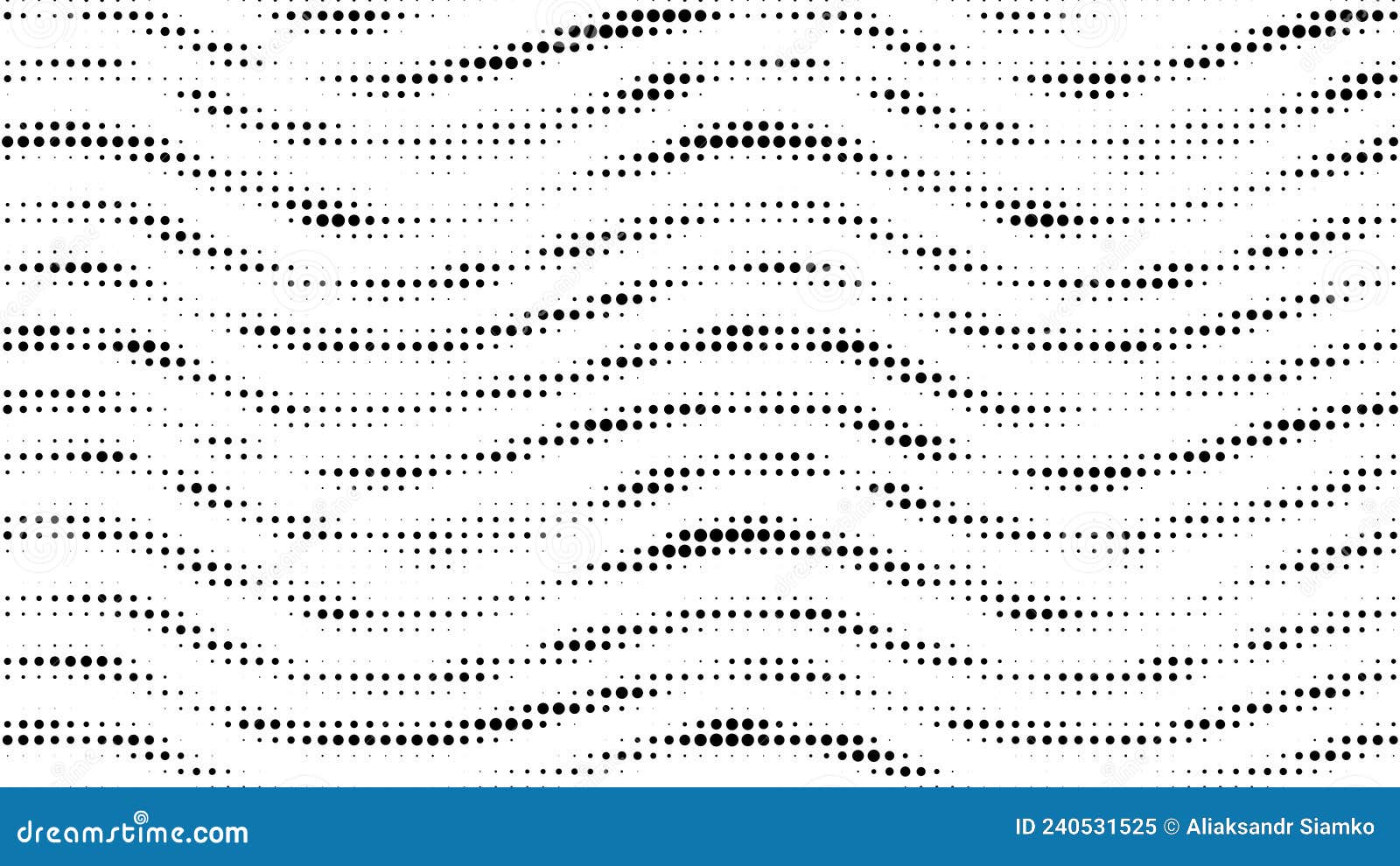Abstract Halftone Waves Background. Vector Illustration Stock Vector ...