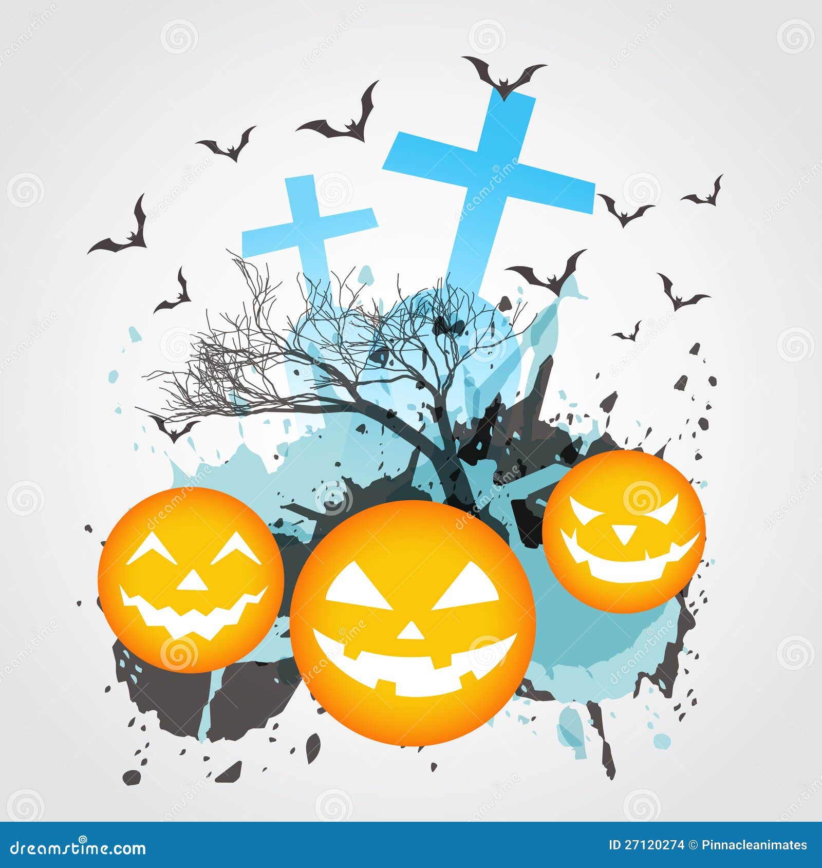 Abstract halloween art stock vector. Illustration of horror - 27120274