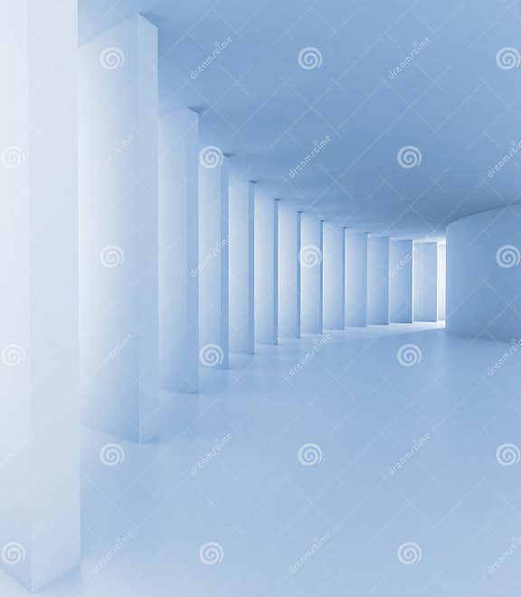 Abstract hallway stock illustration. Illustration of hall - 19695712