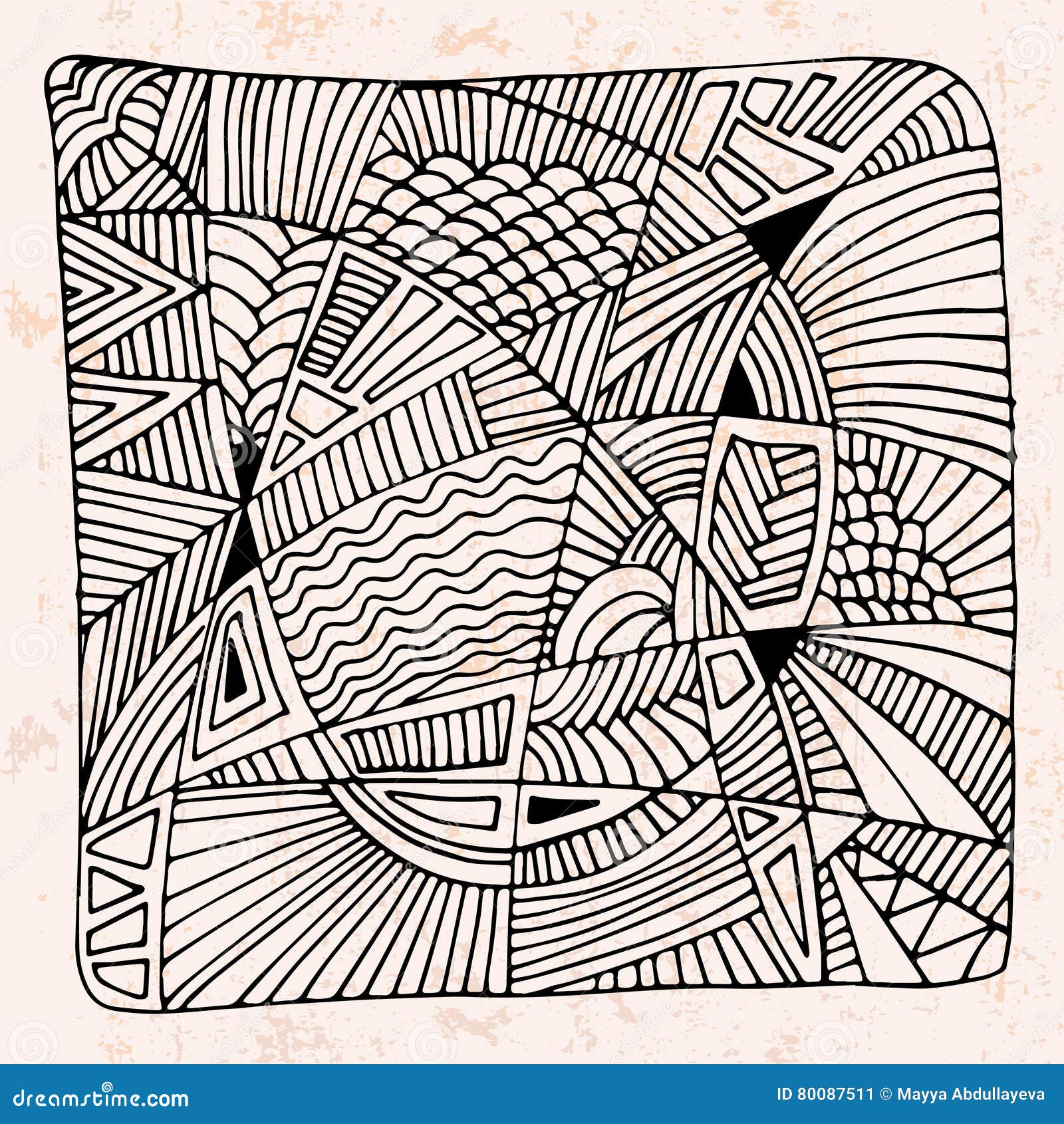 Different Zentangle Patterns Stock Illustrations – 111 Different ...