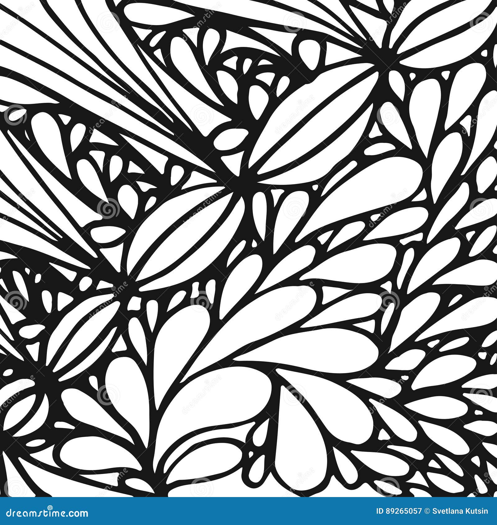 Abstract Hand Drawn Background. Doodle Pattern Stock Illustration ...