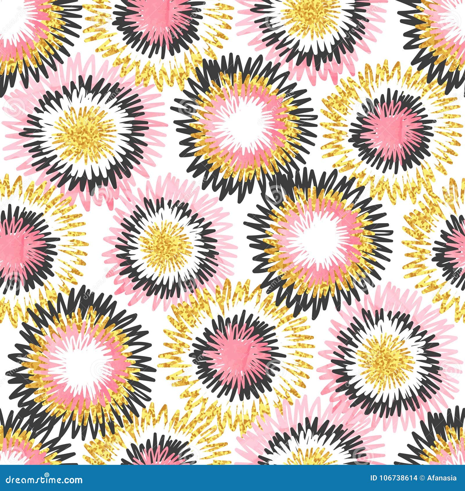 Abstract Hand Drawn Circles Seamless Pattern. Stock Vector ... Abstract Hand Drawn Circles Seamless Pattern. Stock Vector ...