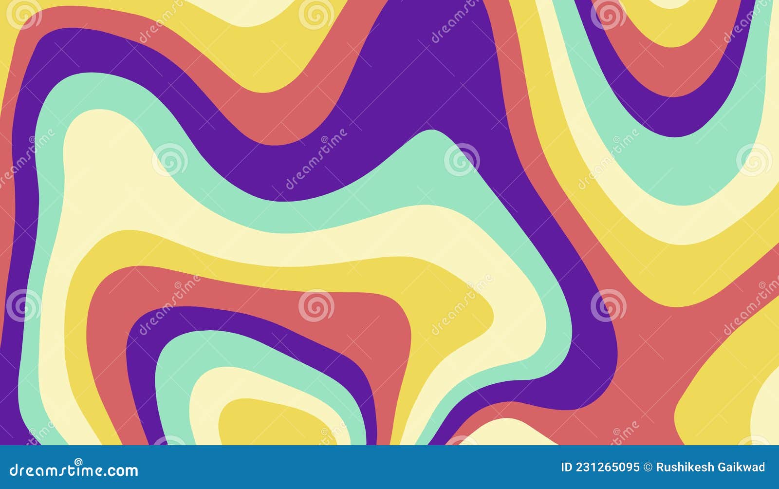 Abstract Hand Drawn Colorful Background Stock Vector - Illustration of ...