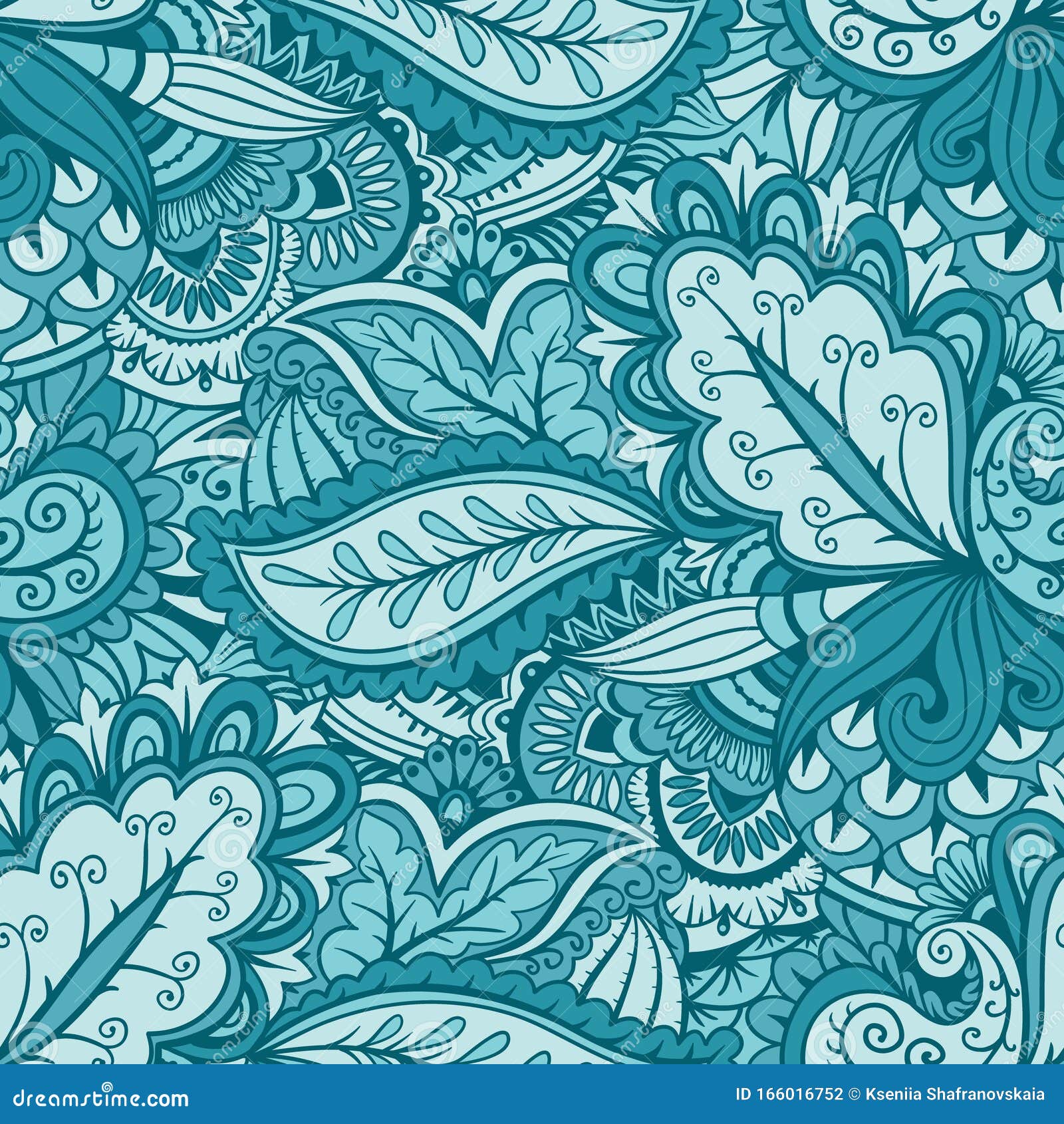 Abstract Hand Drawn Decorative Waves Seamless Pattern Stock Vector ... Abstract Hand Drawn Decorative Waves Seamless Pattern Stock Vector ...