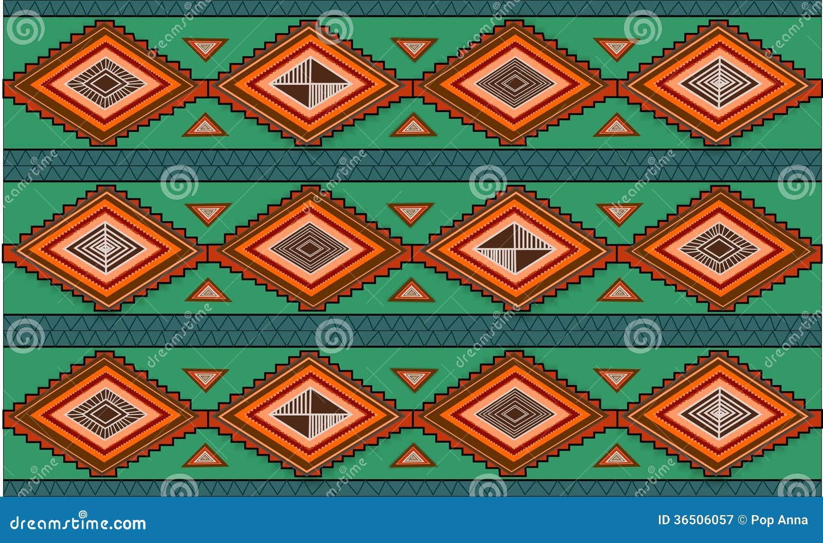 Abstract Hand-drawn Ethno Pattern, Tribal Background. Pattern Stock ...