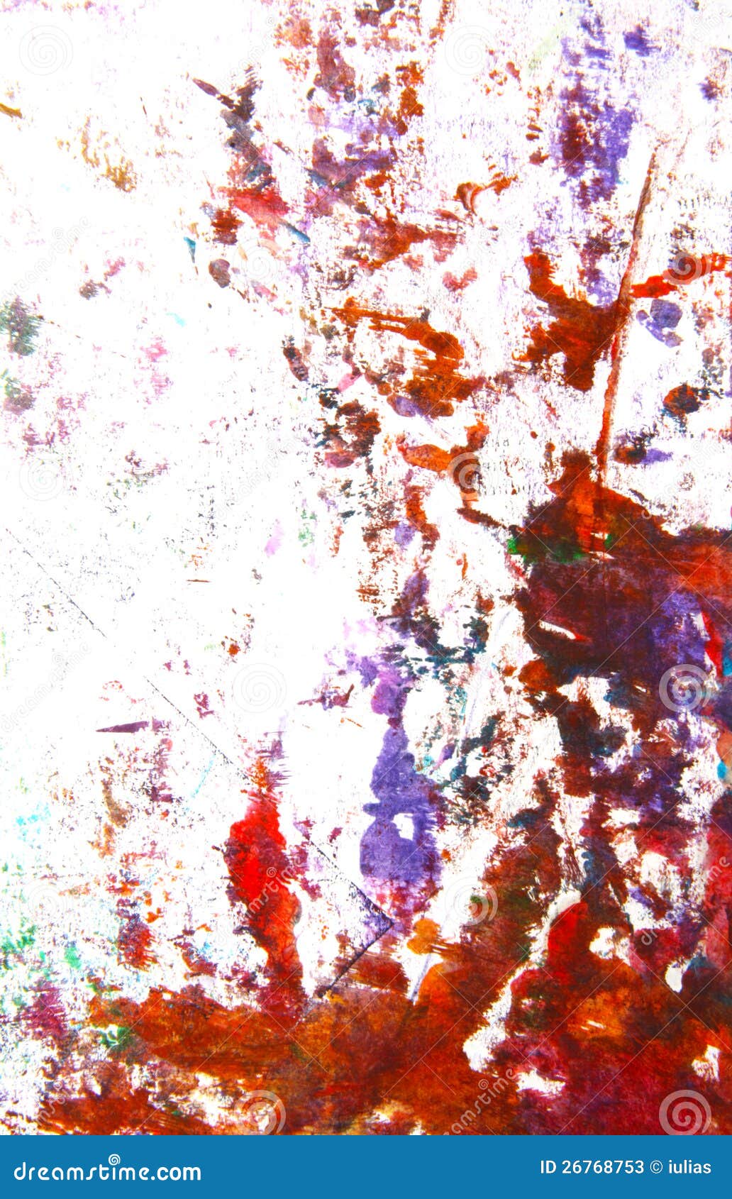 Abstract Hand Drawn Painting / Graphics Stock Image - Image of graphics ...