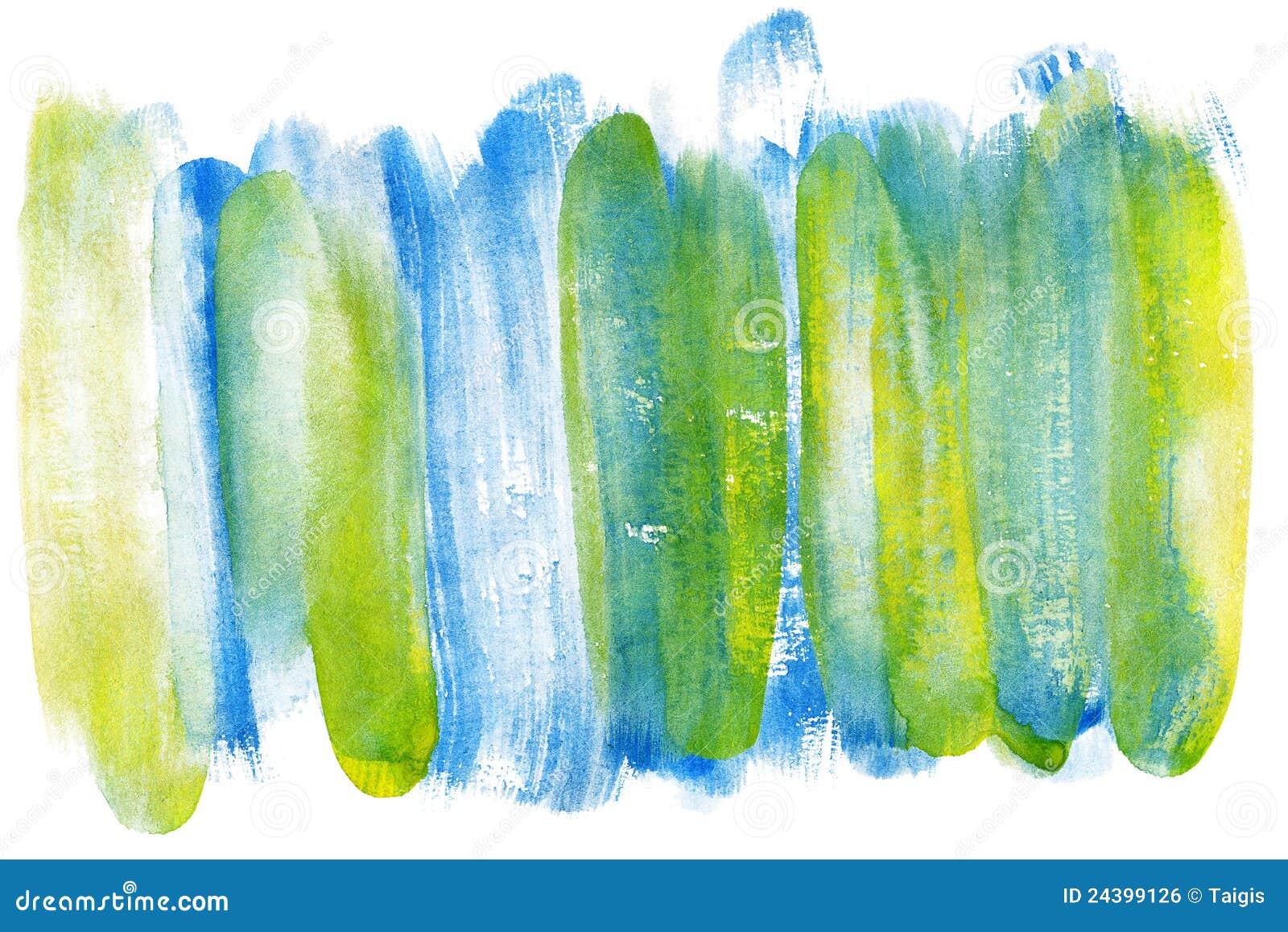 Abstract Hand Drawn Watercolor Background Stock Illustration ...