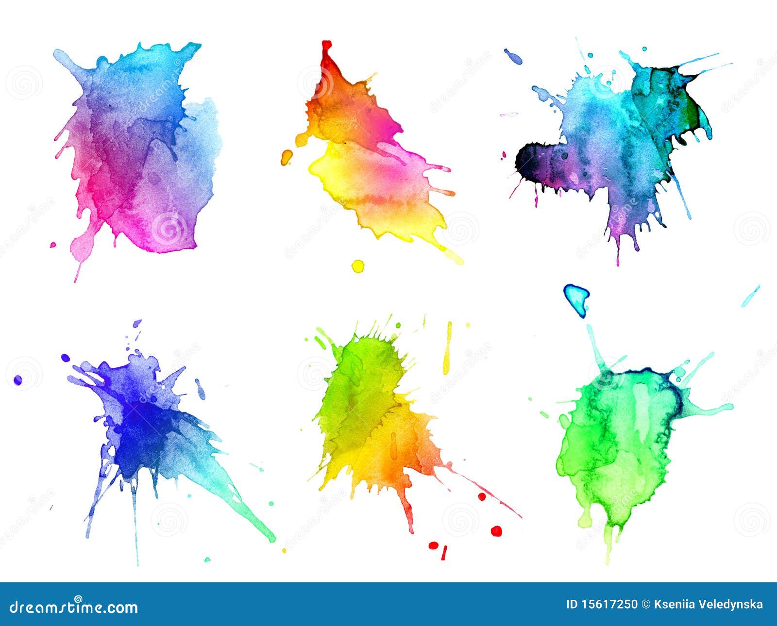 Watercolor Splatter Tattoo